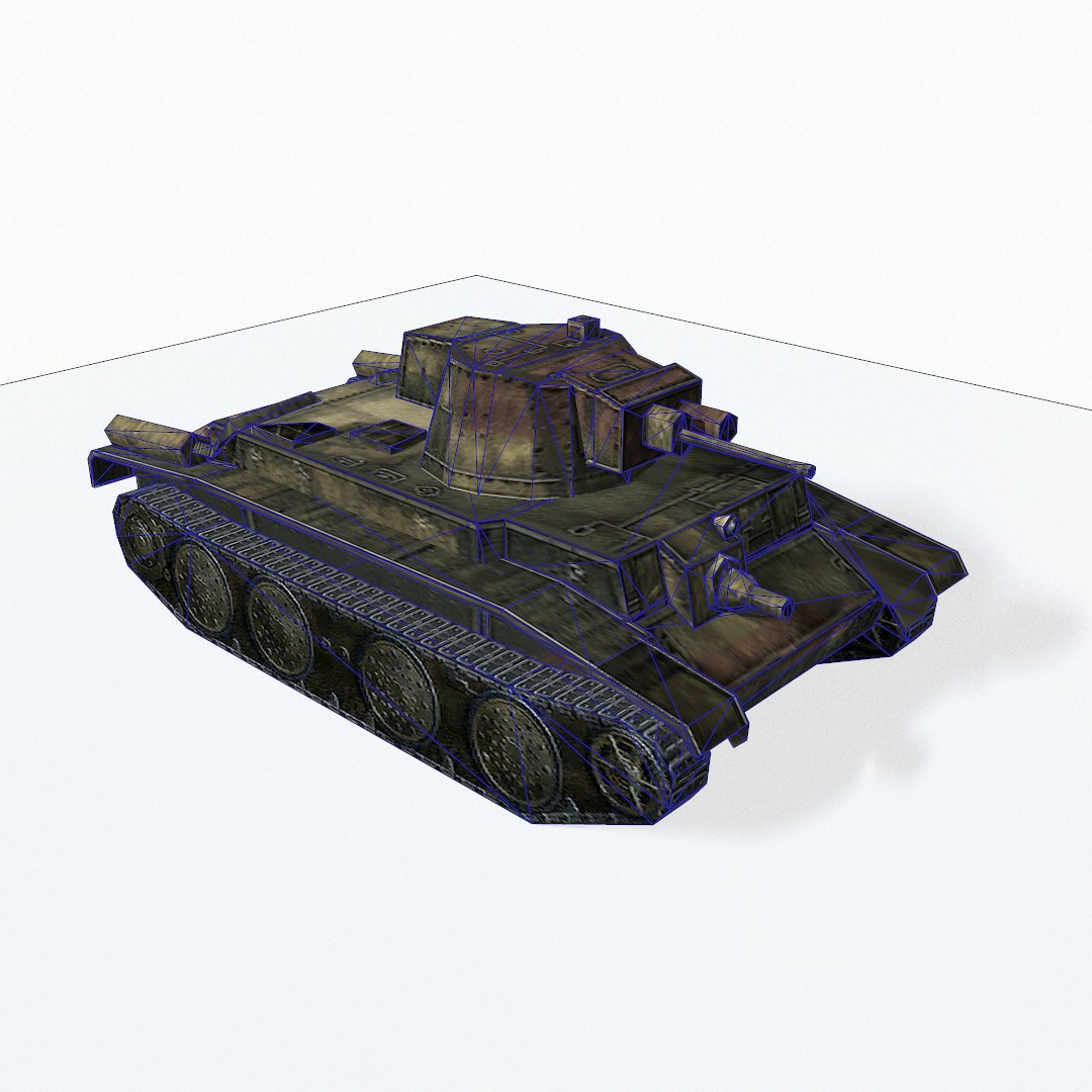 3d Model 10tp Tank