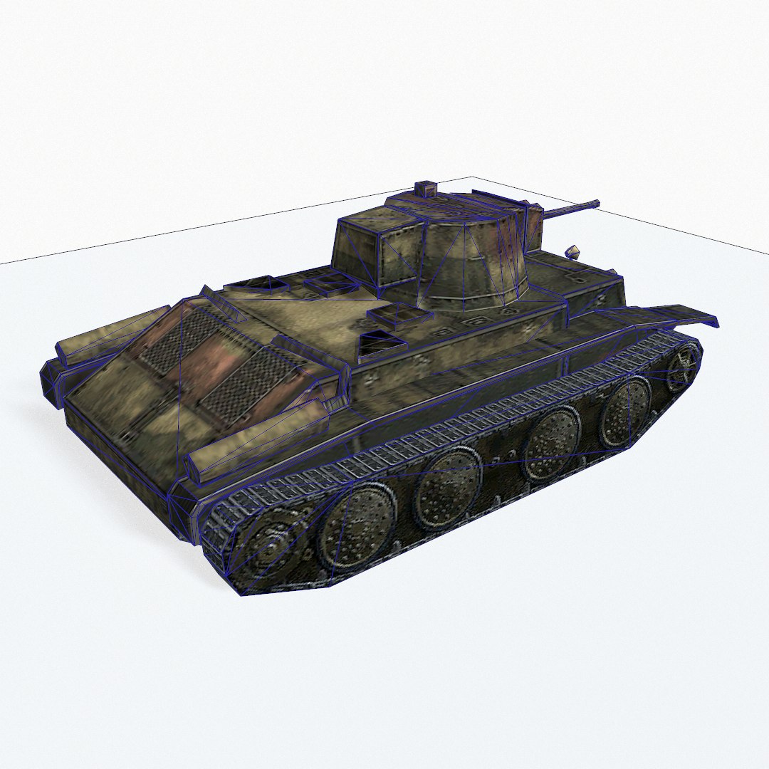 3d Model 10tp Tank