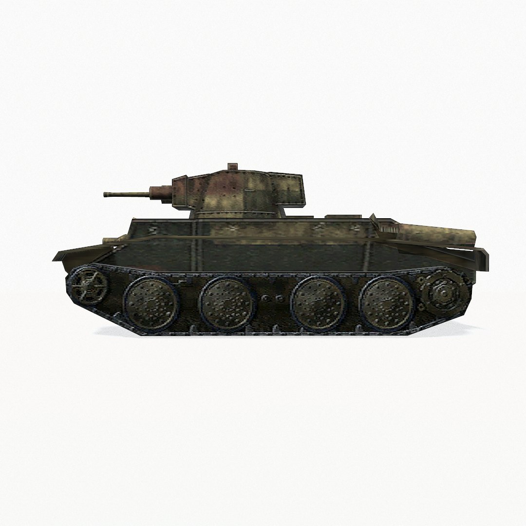 3d Model 10tp Tank