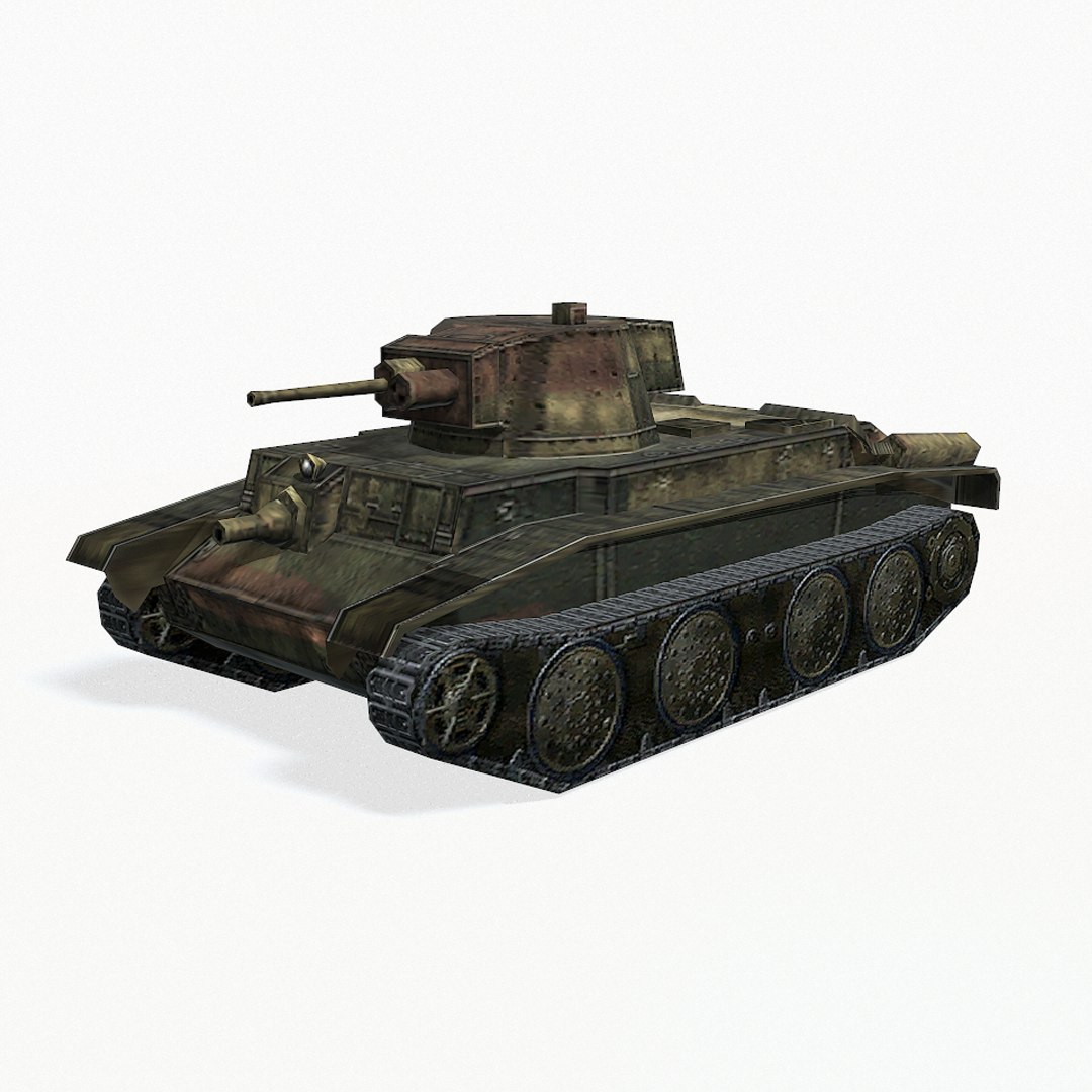 3d Model 10tp Tank