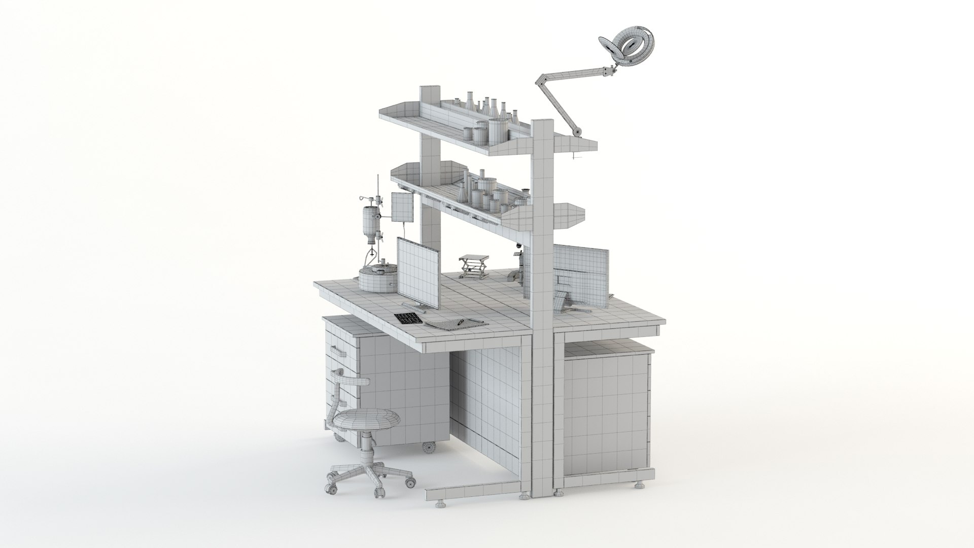 Laboratory Lab 3D Model - TurboSquid 1491420