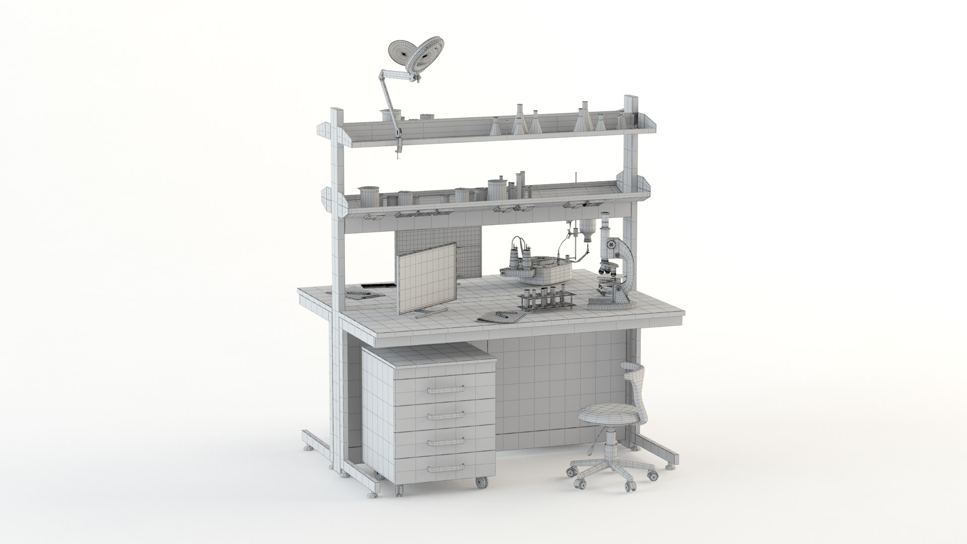 Laboratory Lab 3D Model - TurboSquid 1491420