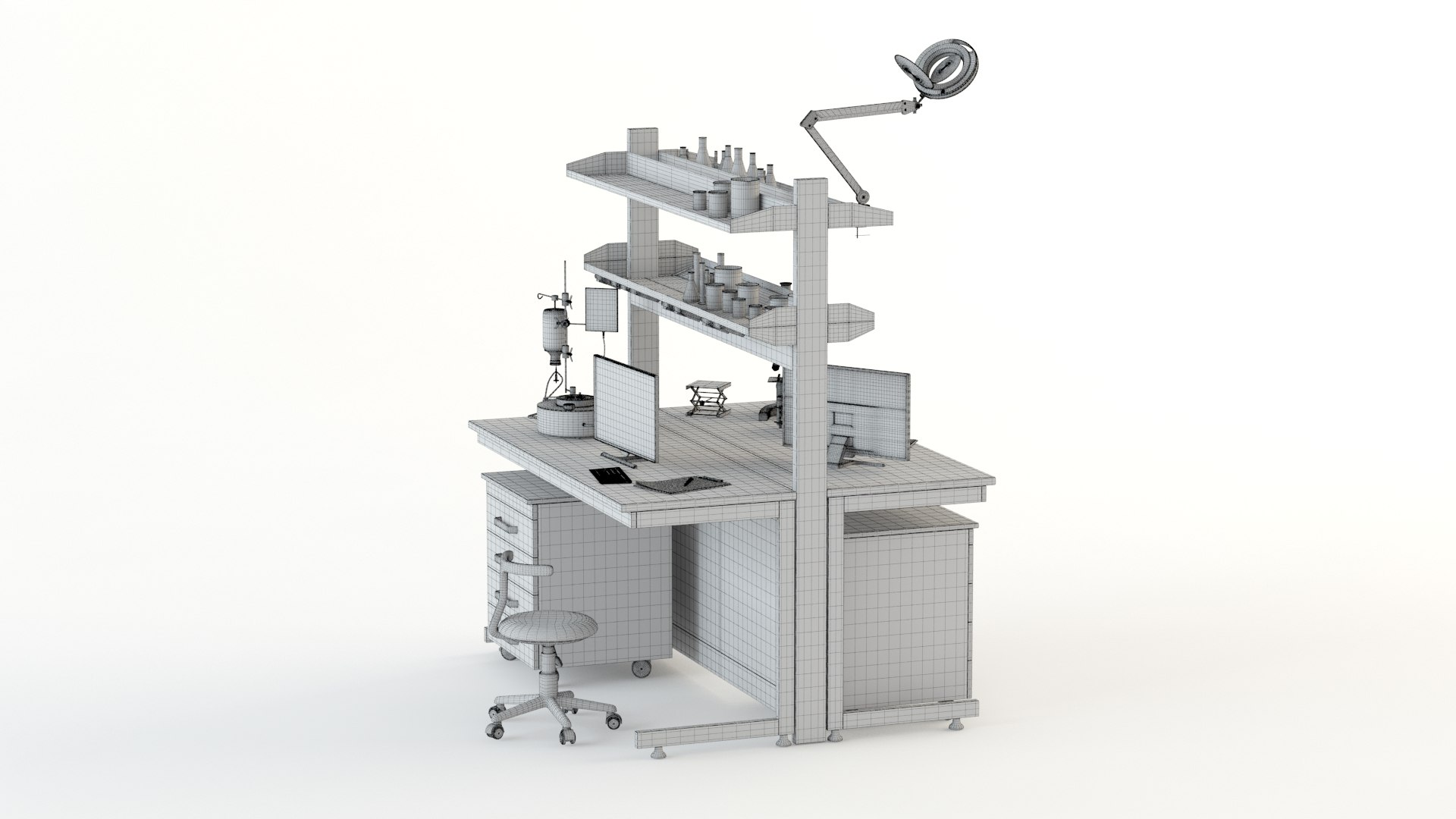 Laboratory Lab 3D Model - TurboSquid 1491420