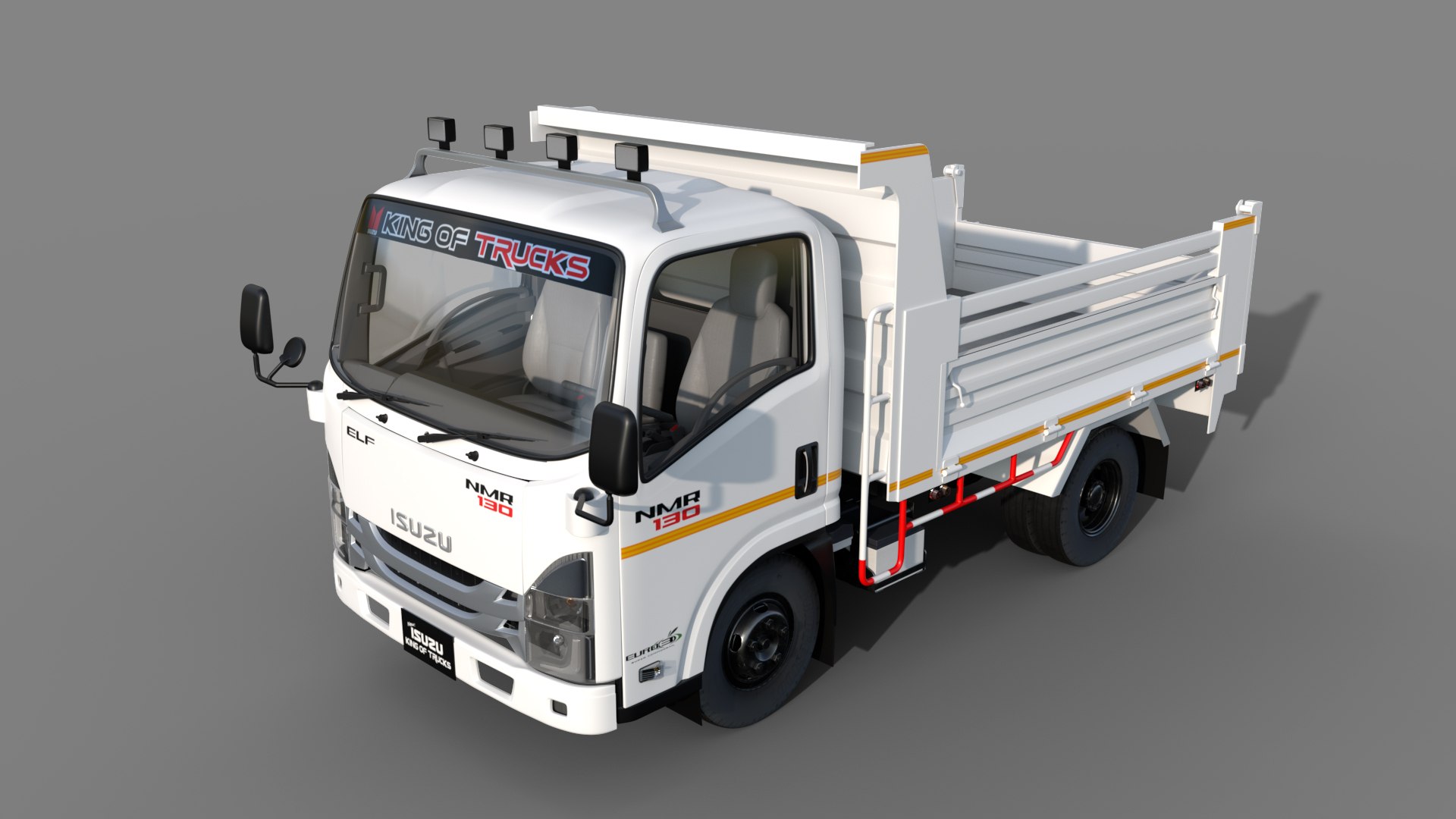 ISUZU NMR 130 3D model - TurboSquid 2056247
