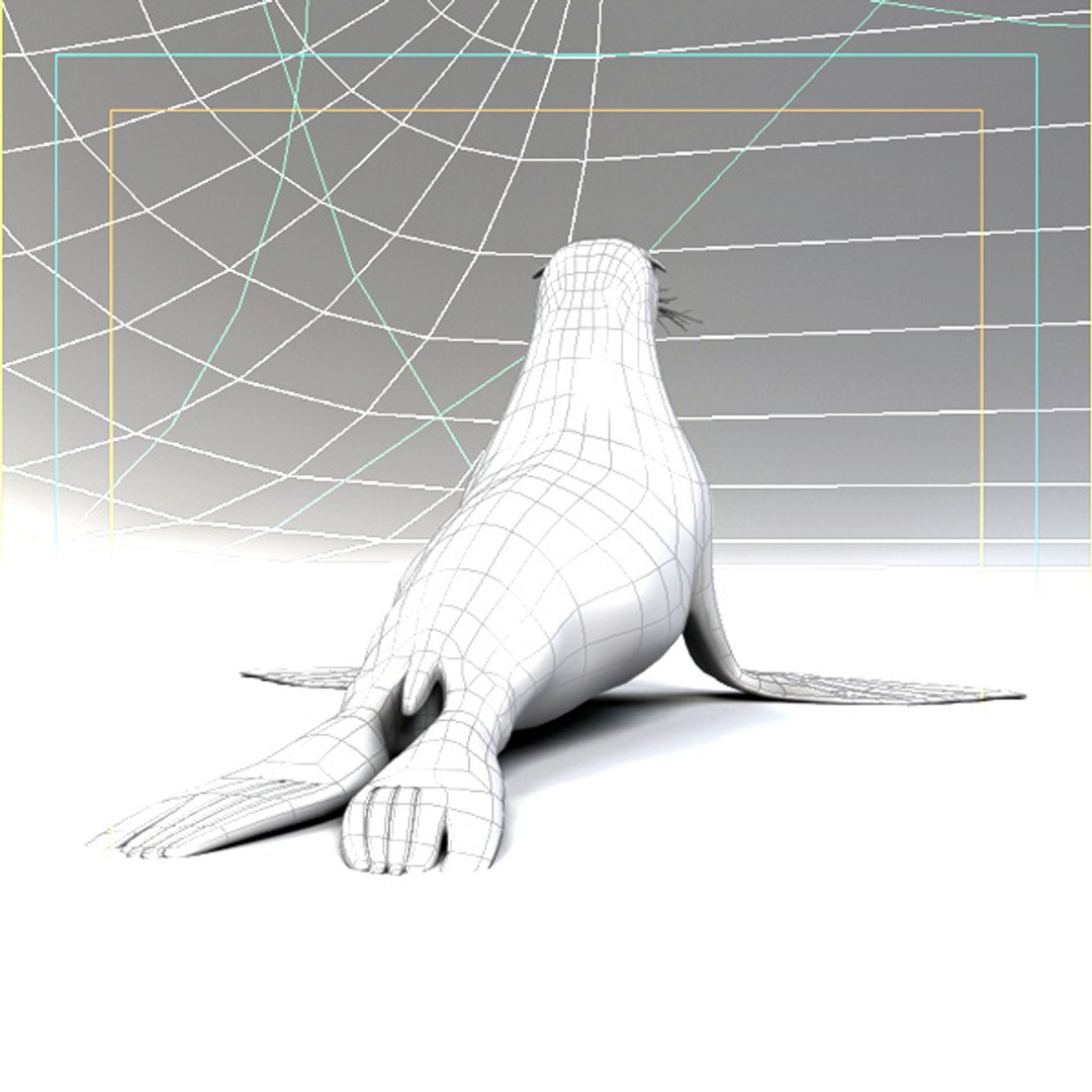 Sea Seal 3d Model