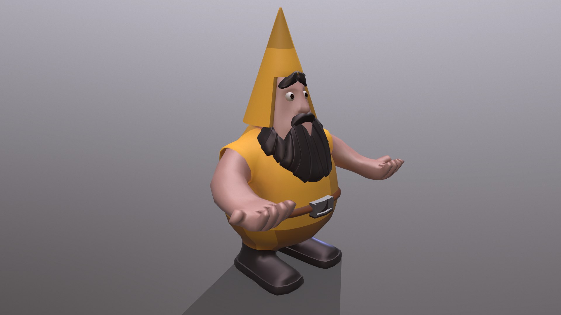 Stylized High Poly Gnome 3D - TurboSquid 2085278