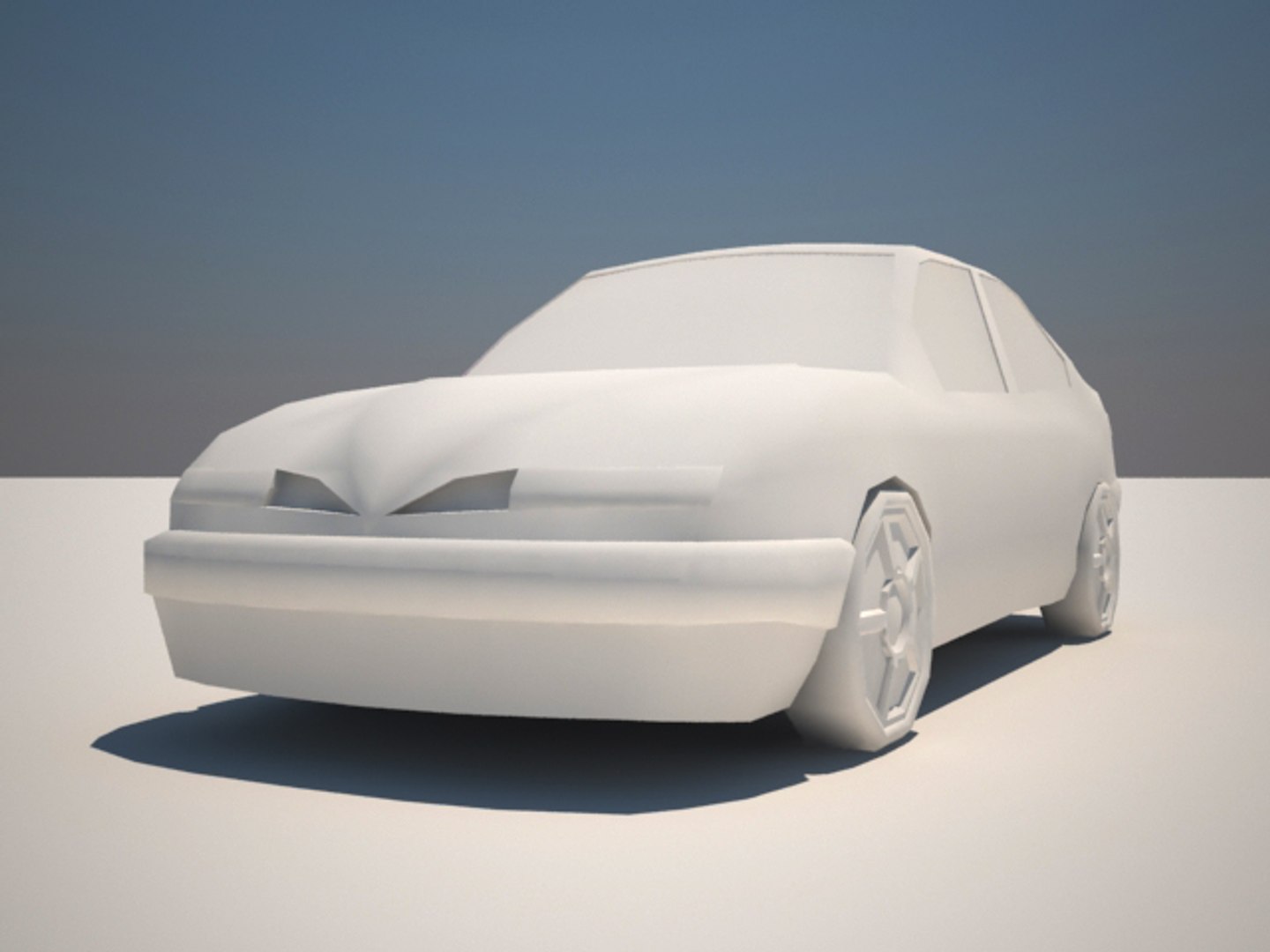 3d Model Mapped Alpha Romeo 146