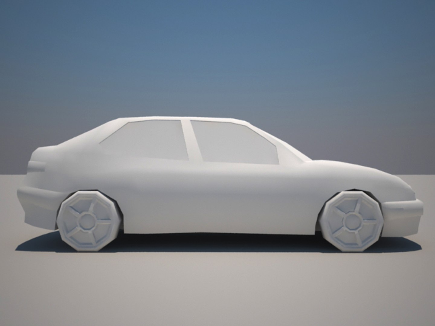 3d Model Mapped Alpha Romeo 146