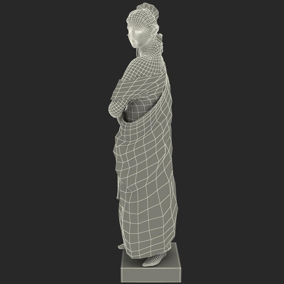 maya cornucopia statue