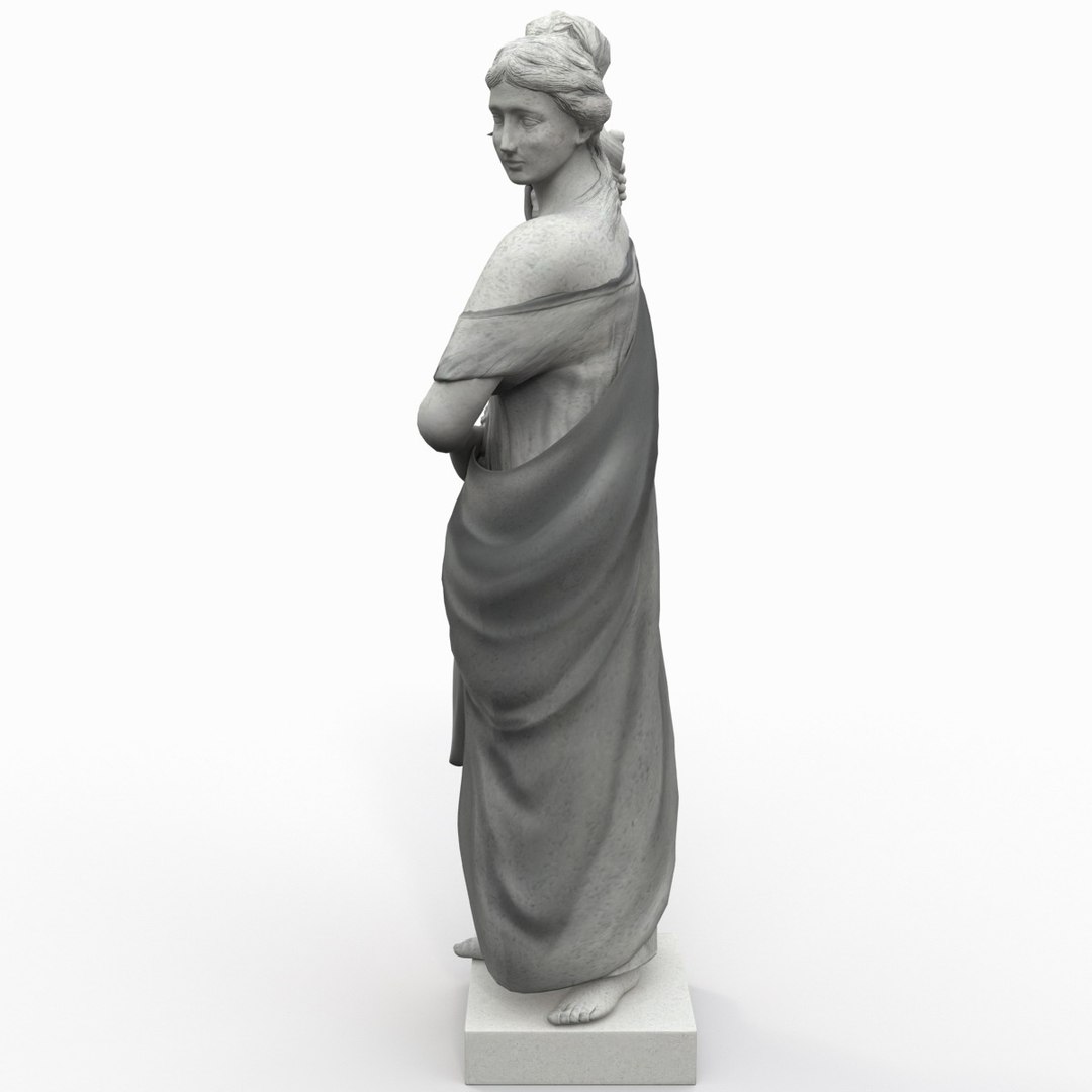 Maya Cornucopia Statue