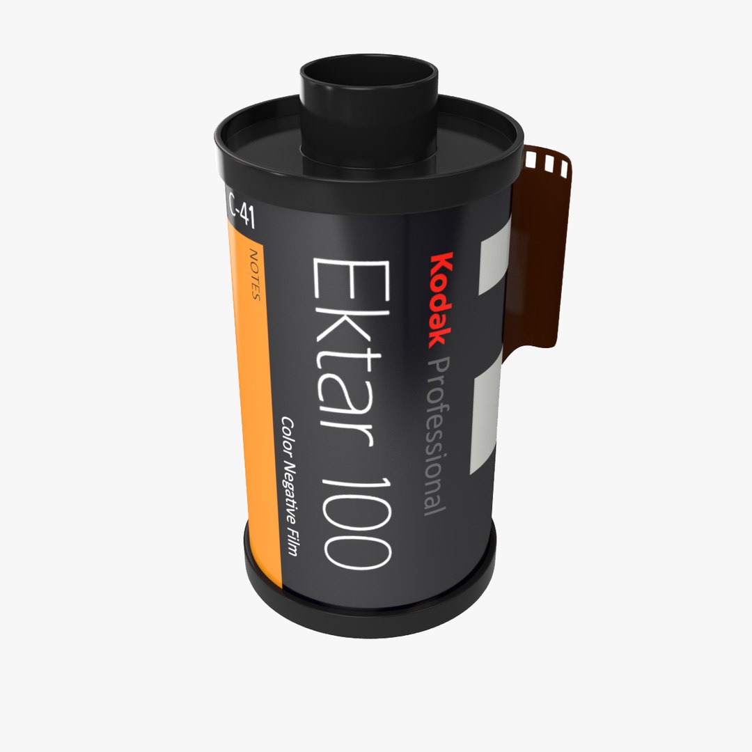 kodak 35mm film 3d model