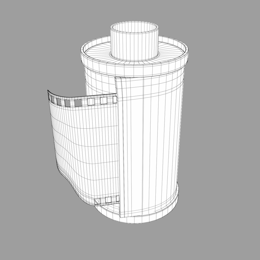 Kodak 35mm Film 3d Model
