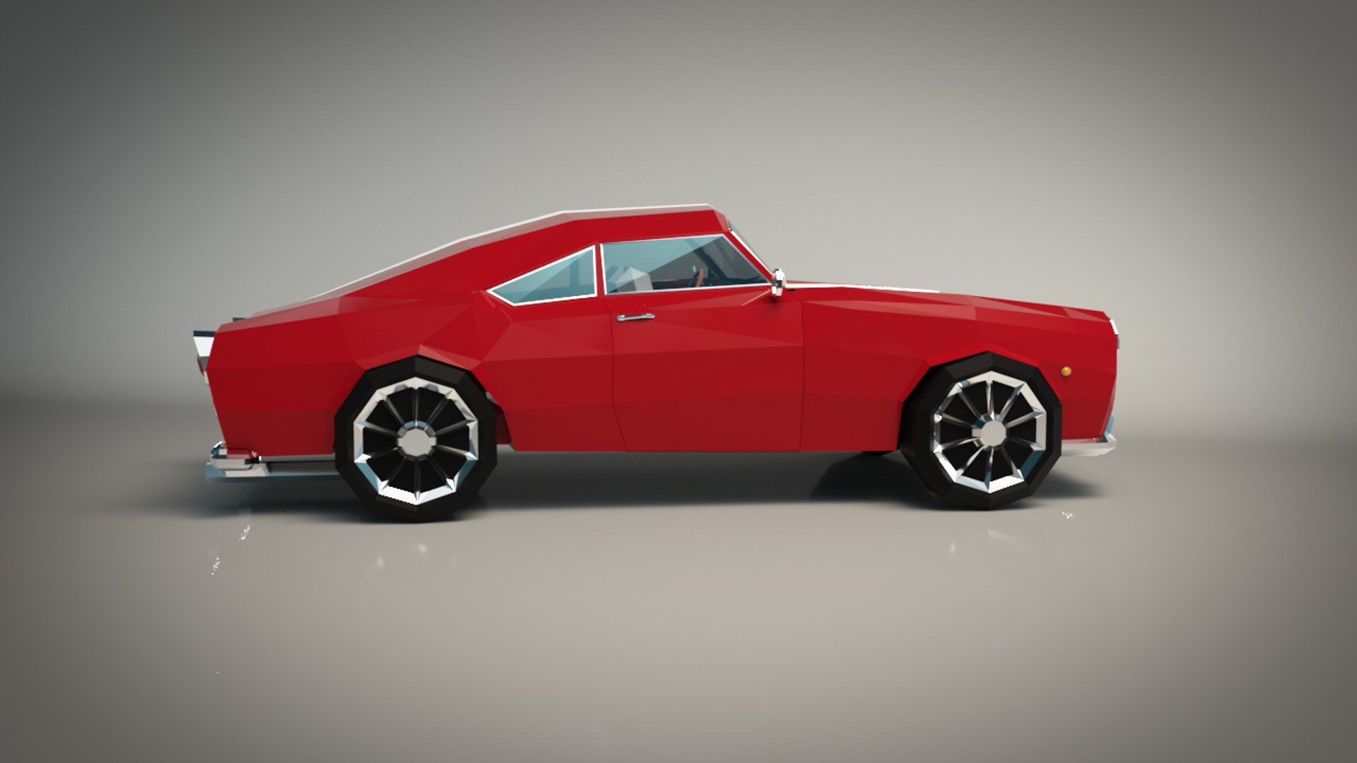 Car Muscle Ar Model - TurboSquid 1381904