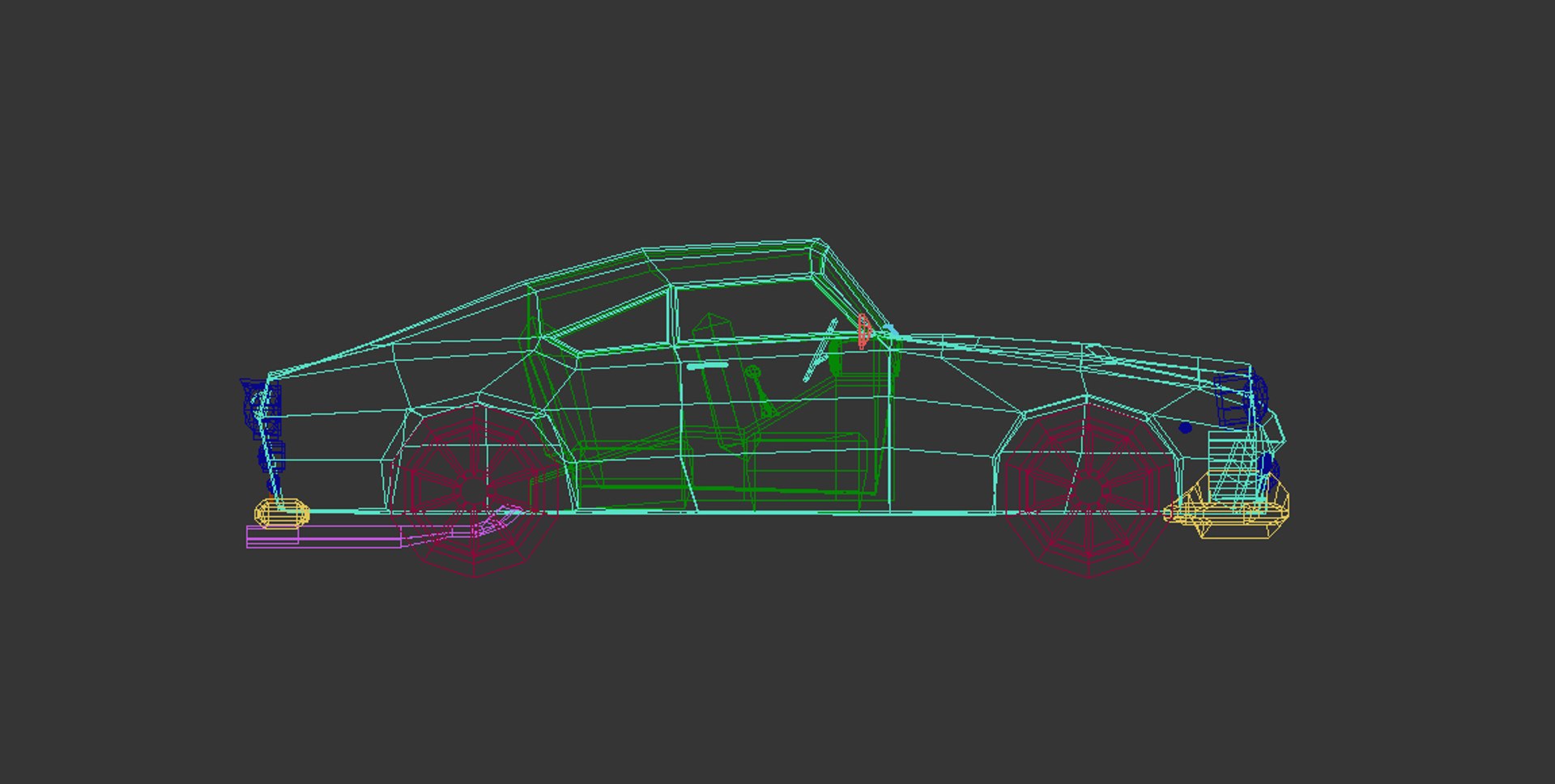 Car Muscle Ar Model - TurboSquid 1381904