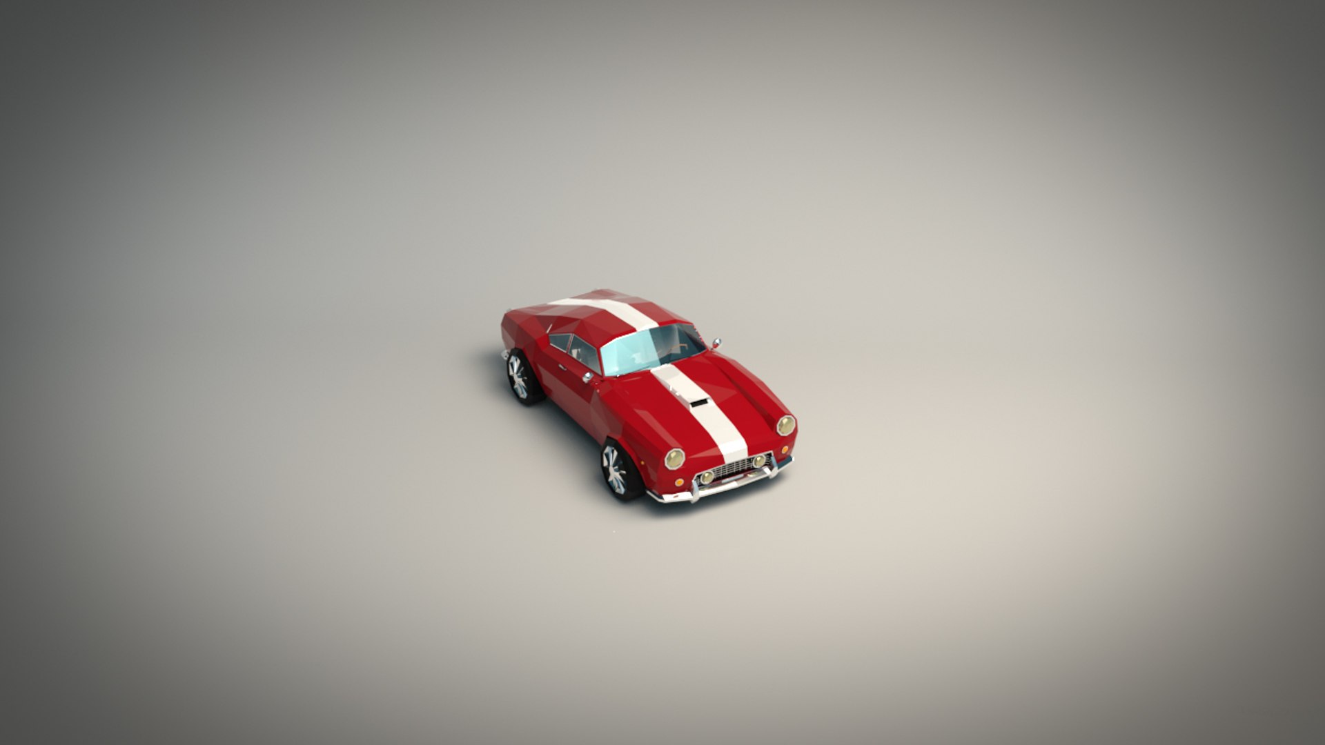 Car Muscle Ar Model - TurboSquid 1381904