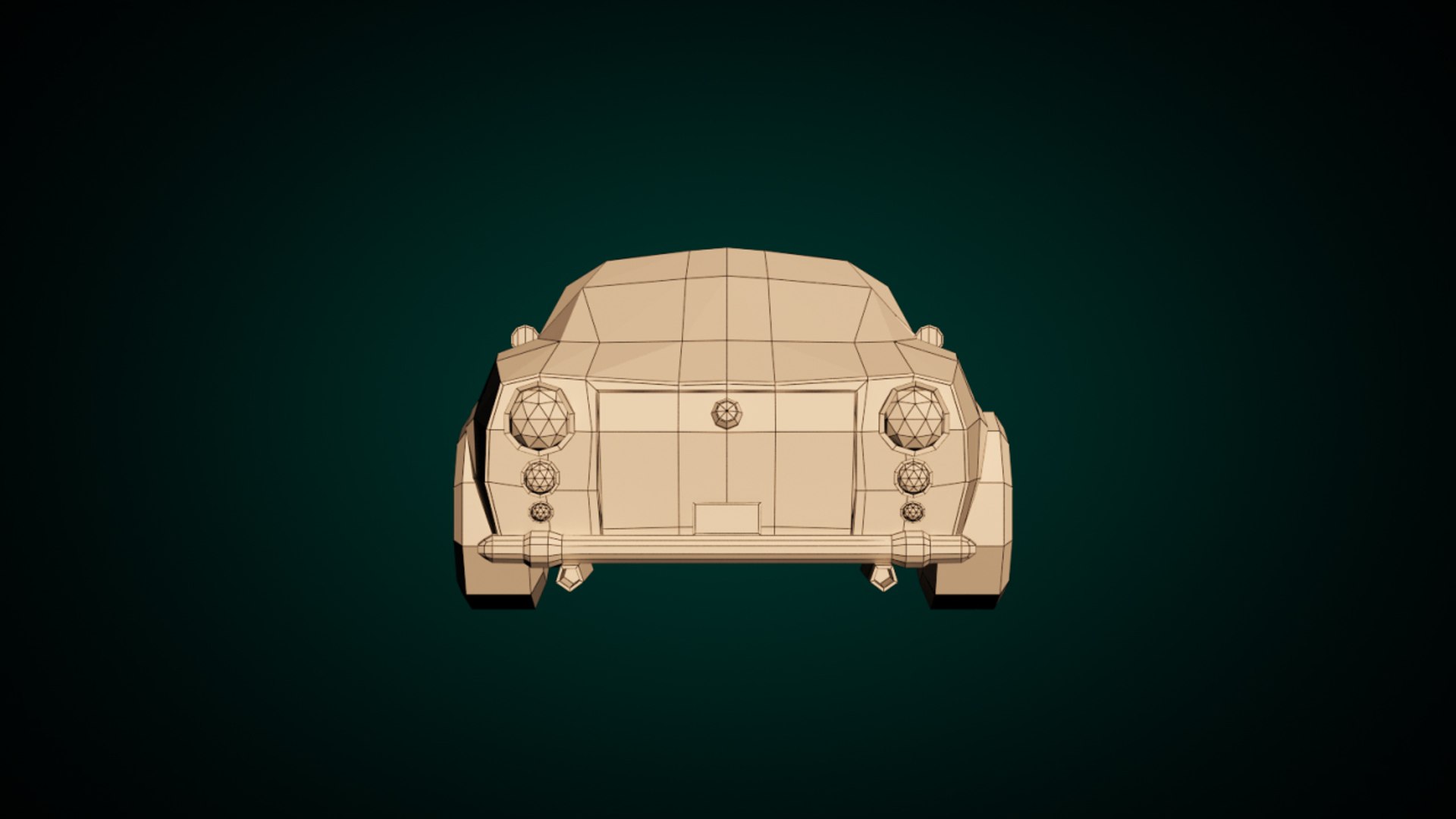 Car Muscle Ar Model - TurboSquid 1381904