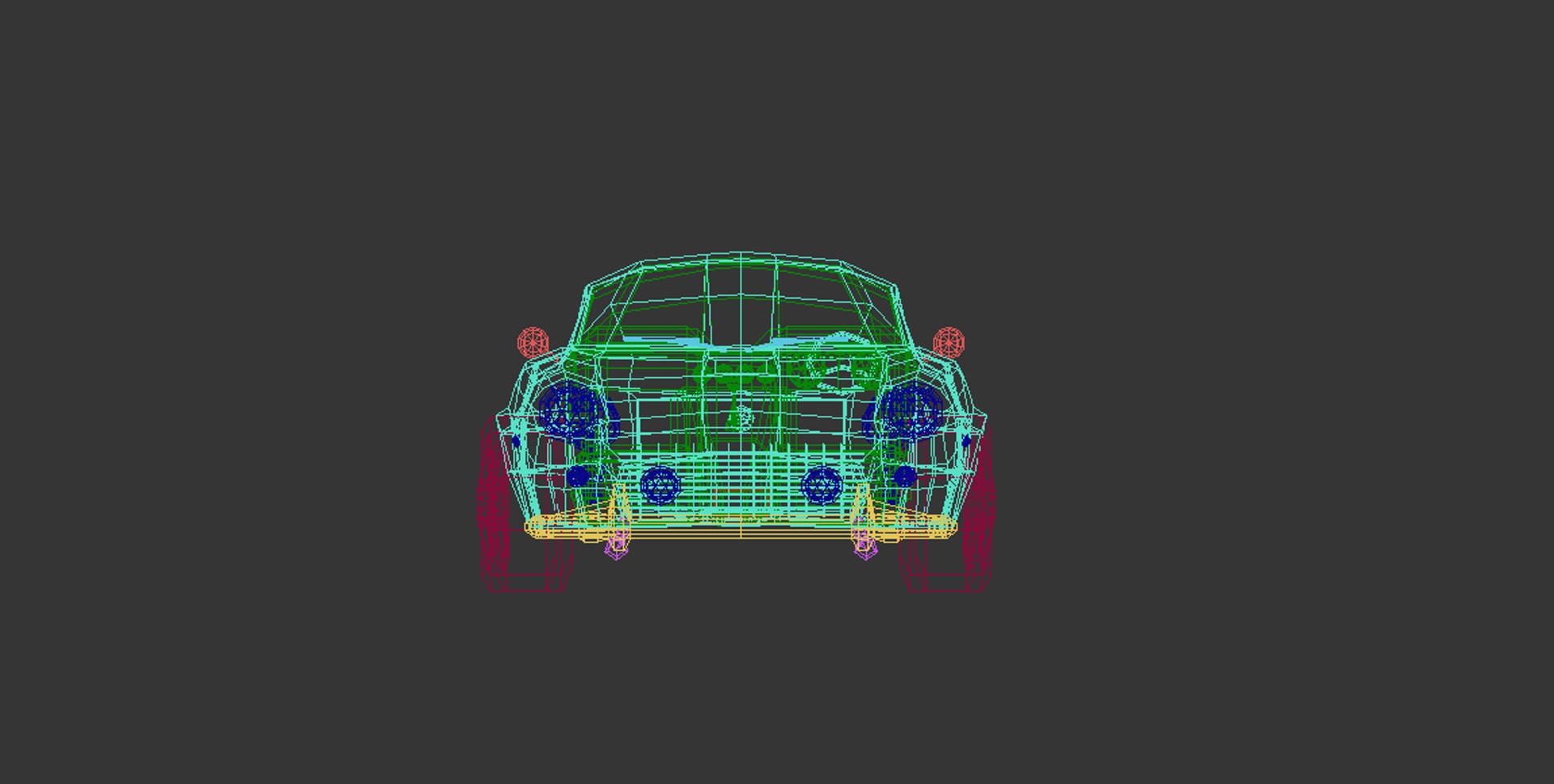 Car Muscle Ar Model - TurboSquid 1381904