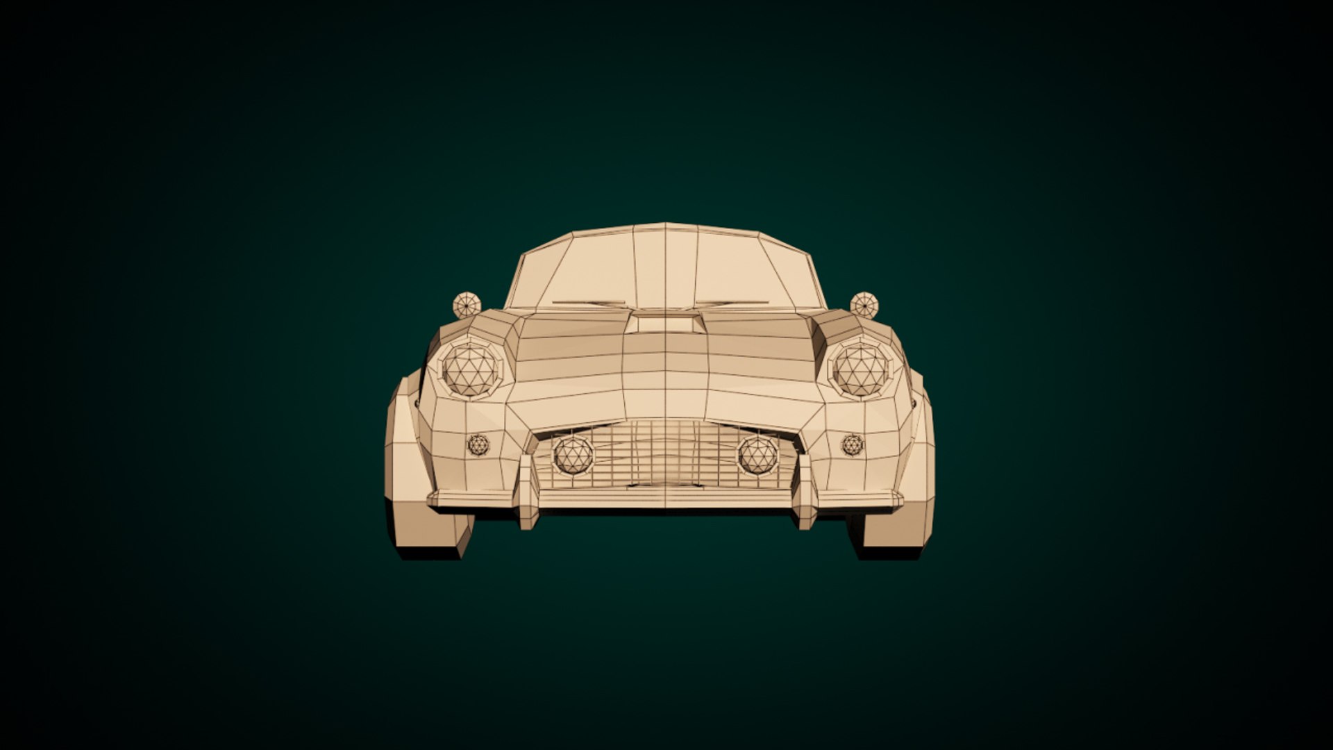 Car Muscle Ar Model - TurboSquid 1381904