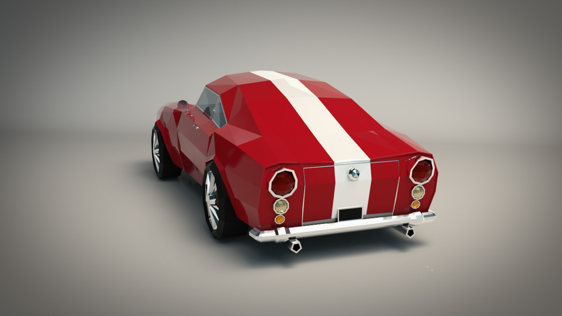 Car Muscle Ar Model - TurboSquid 1381904