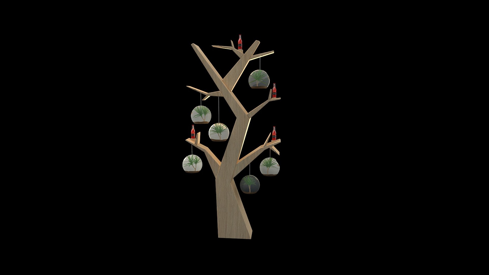 Tree structure 3D model - TurboSquid 1383770