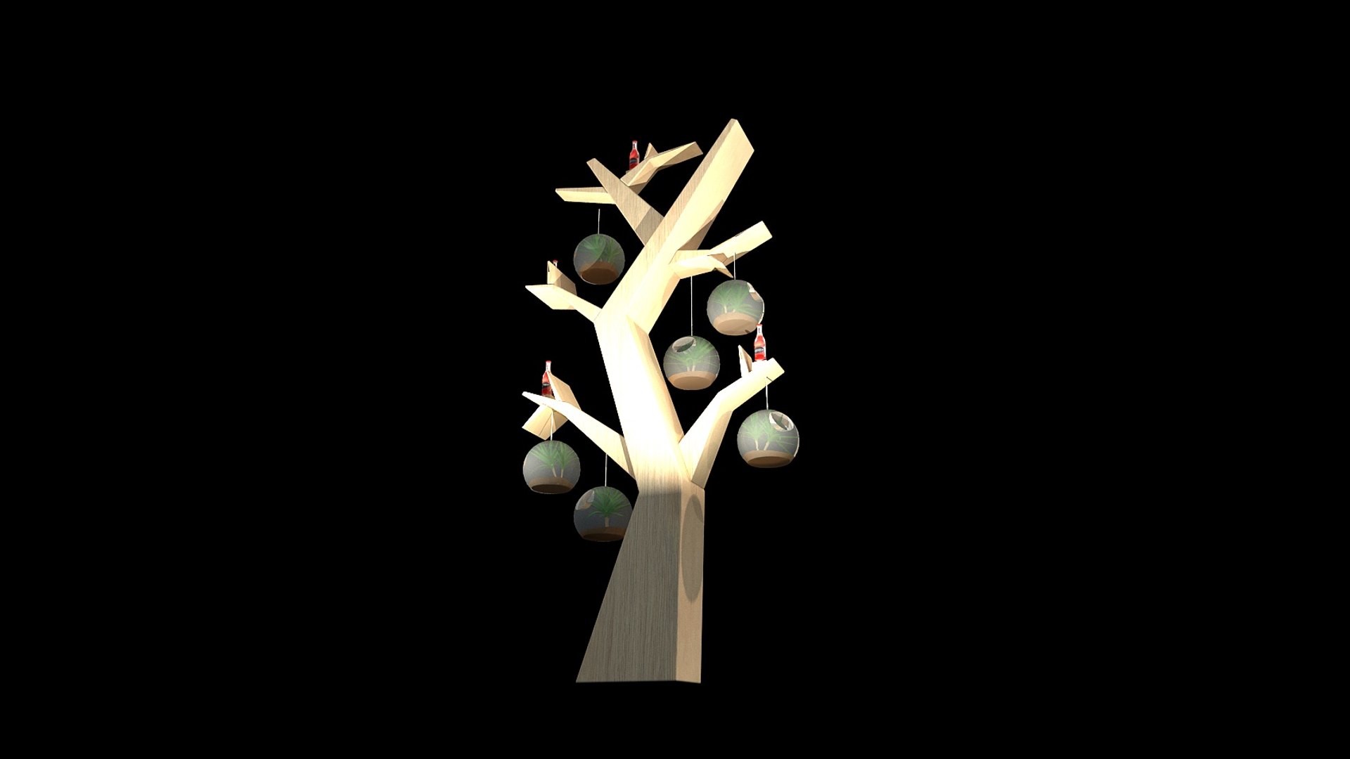 Tree structure 3D model - TurboSquid 1383770