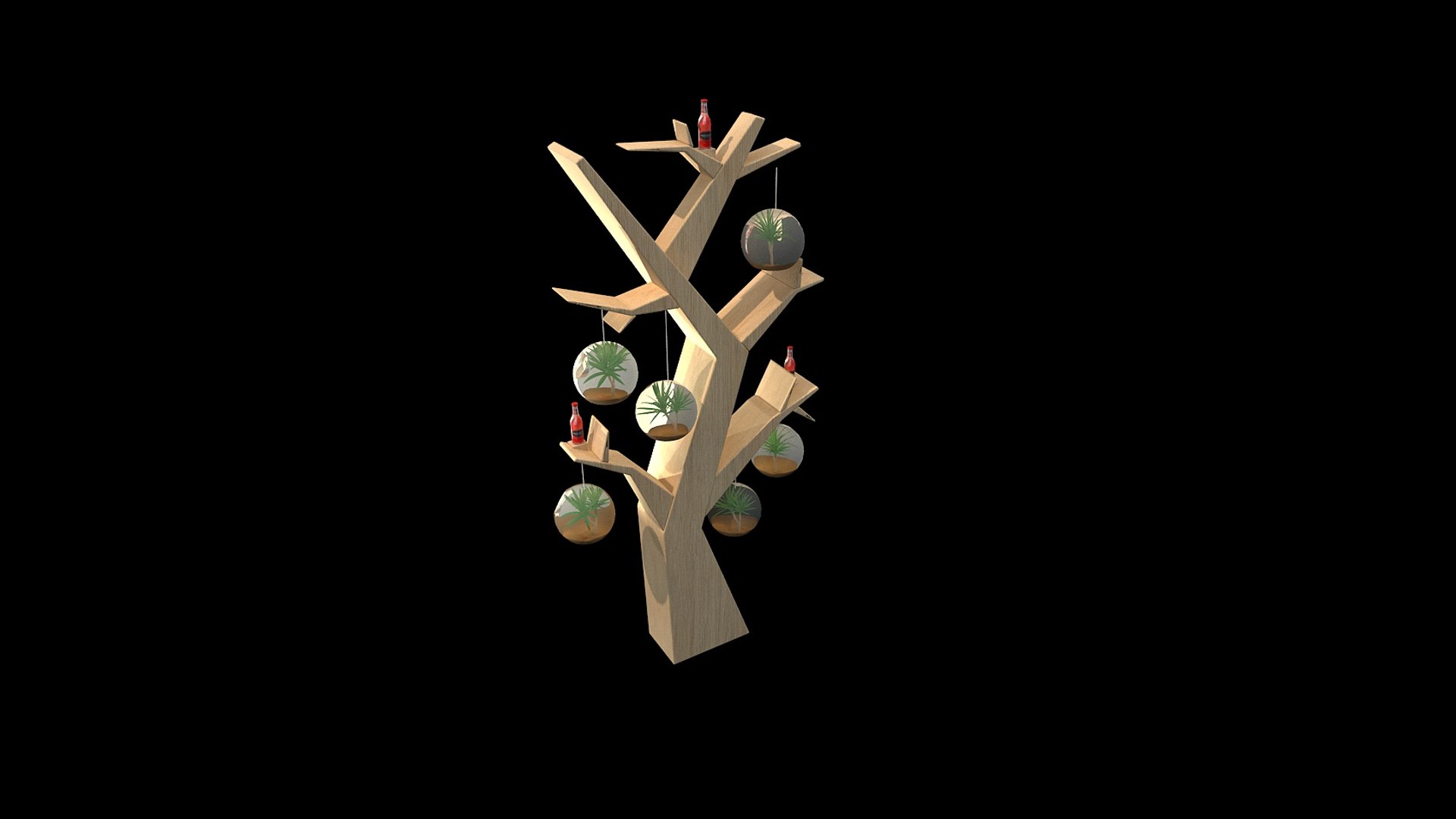 Tree structure 3D model - TurboSquid 1383770