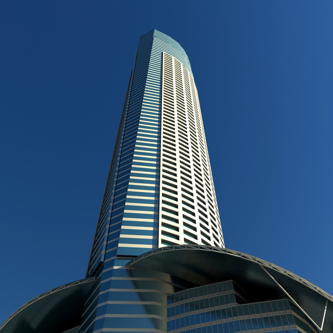 3ds Max Landmark Abu Dhabi