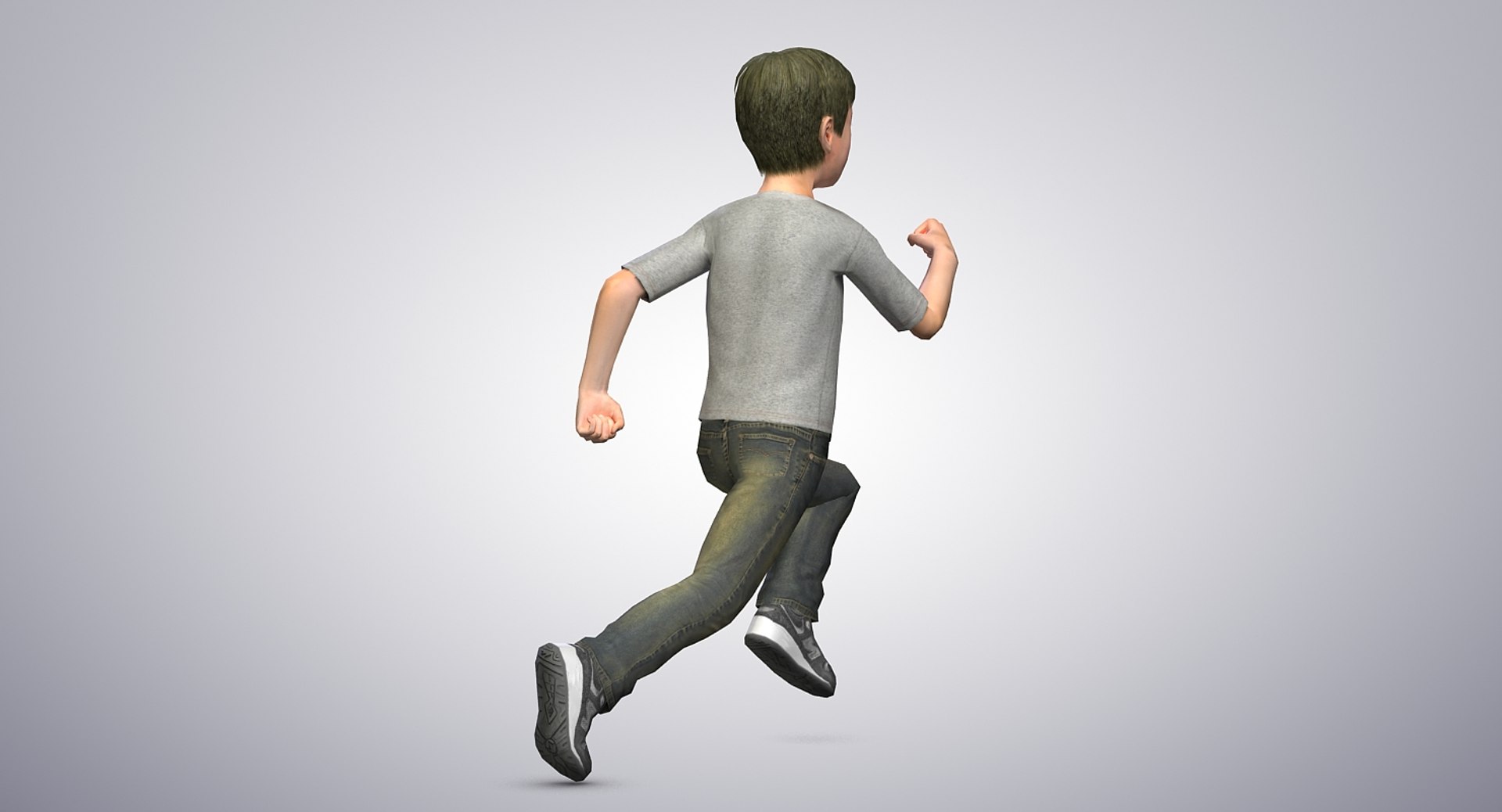 boy character rig 3d max