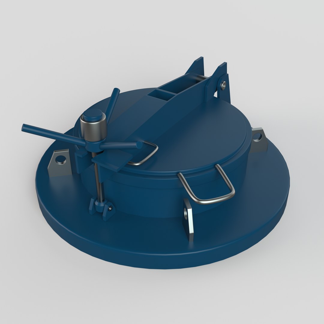 3D Manhole Hole Model - TurboSquid 1506499