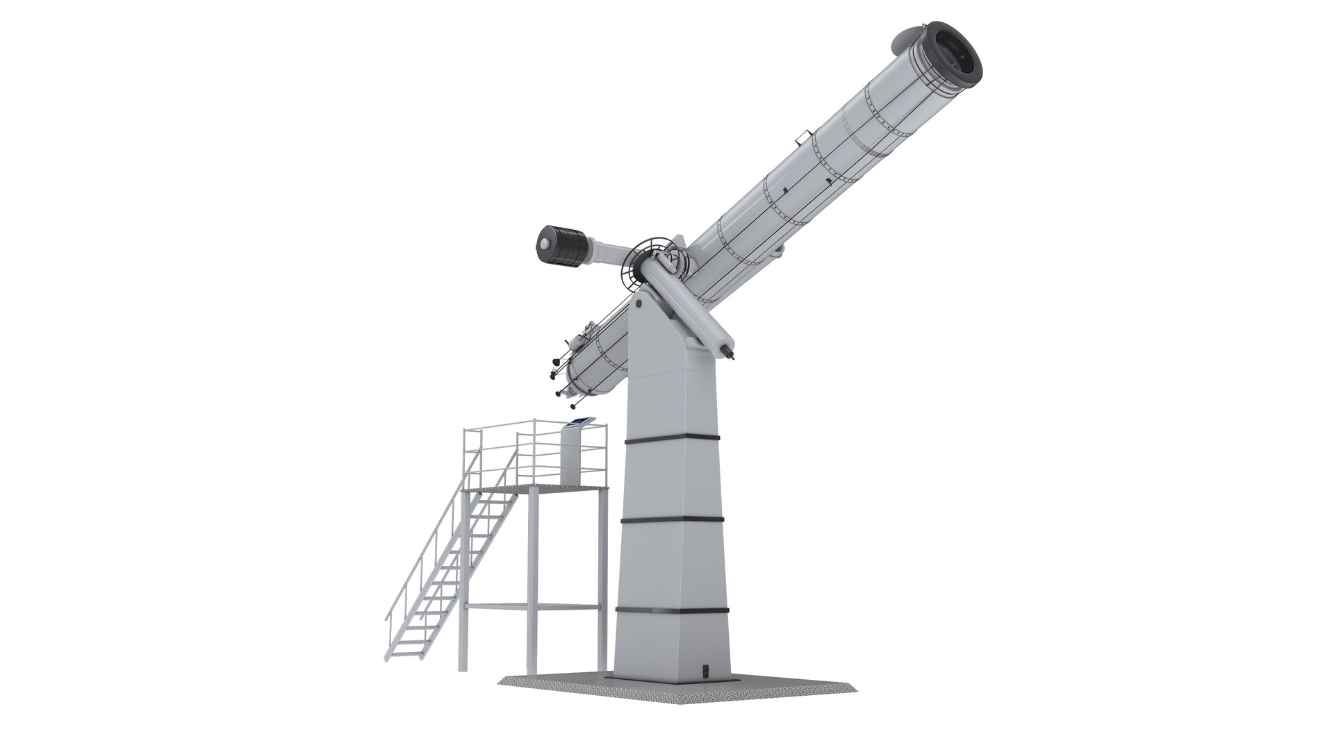 Telescope 2 Model - TurboSquid 2217182