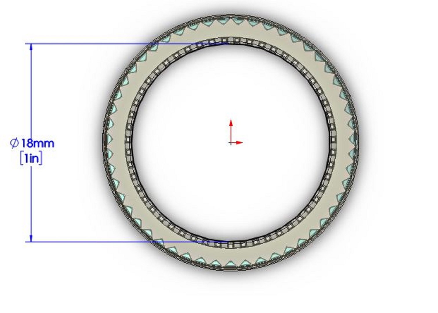 Channel ring 3D model - TurboSquid 2158306