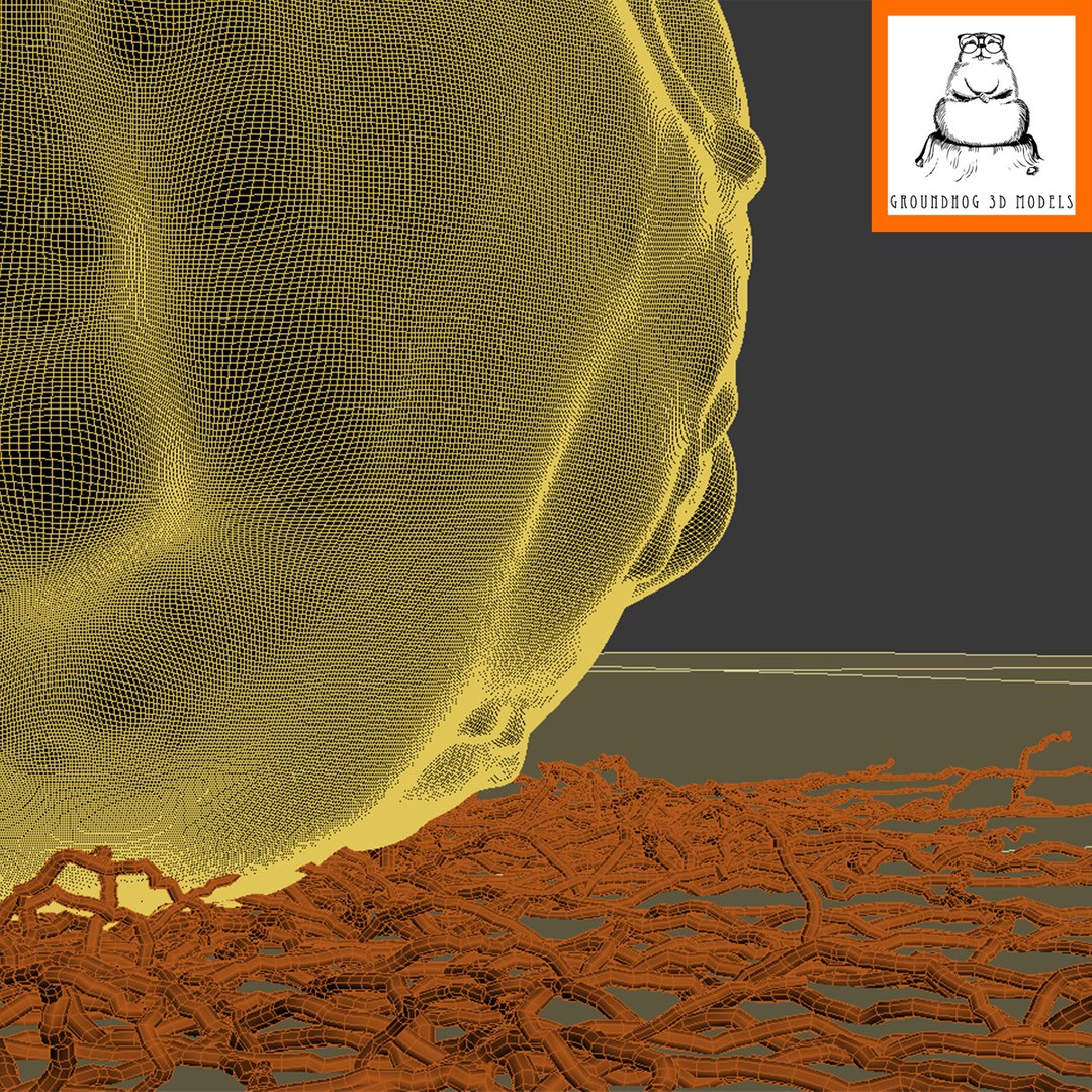 Stem Cell Microscopic 3d Fbx