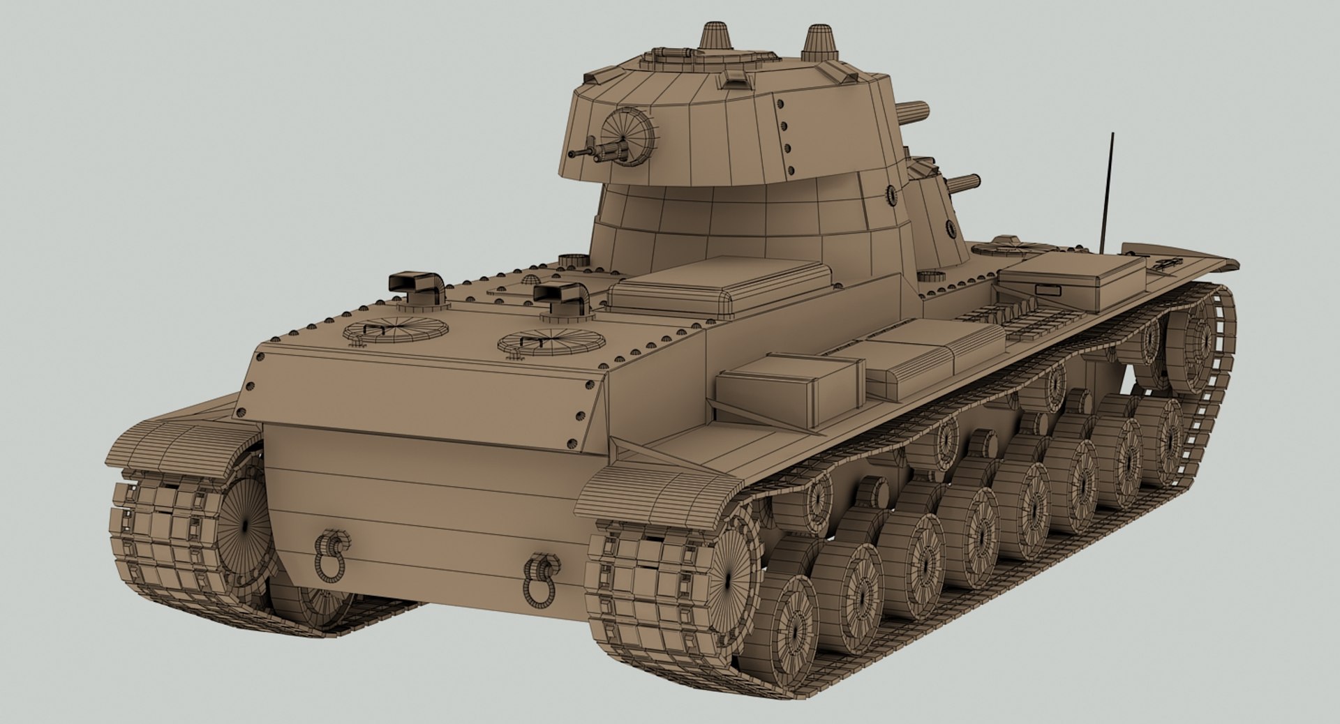 3D Model Ww2 Soviet Russian Smk - TurboSquid 1292018