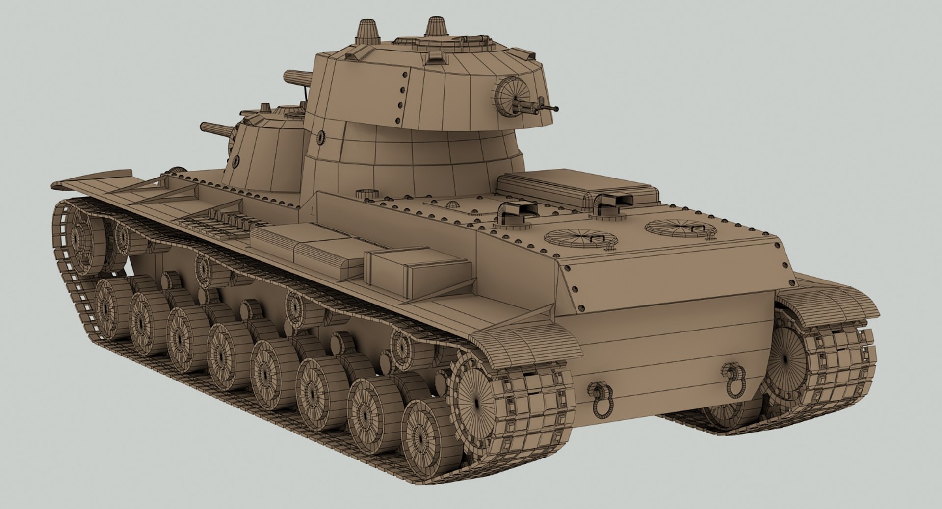 3D Model Ww2 Soviet Russian Smk - TurboSquid 1292018