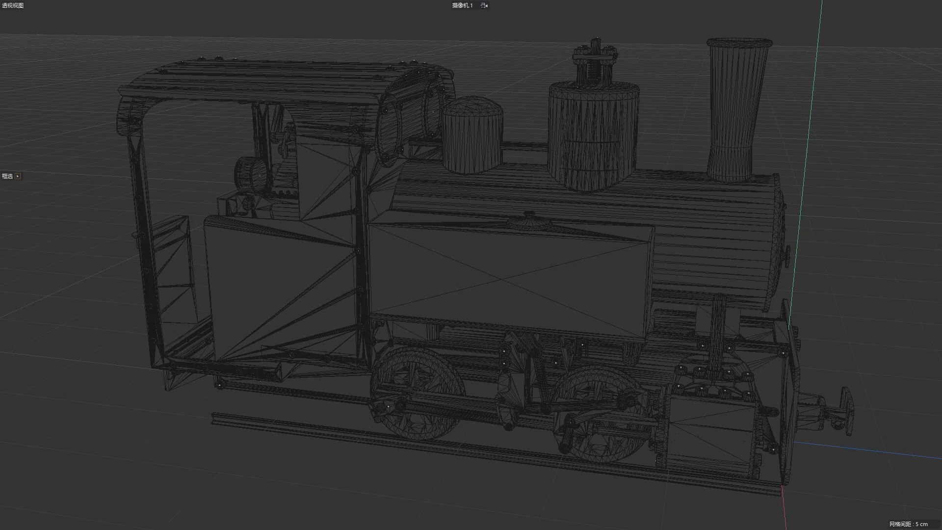 3D Steam-Turbine Engine Decauville Model - TurboSquid 2082892