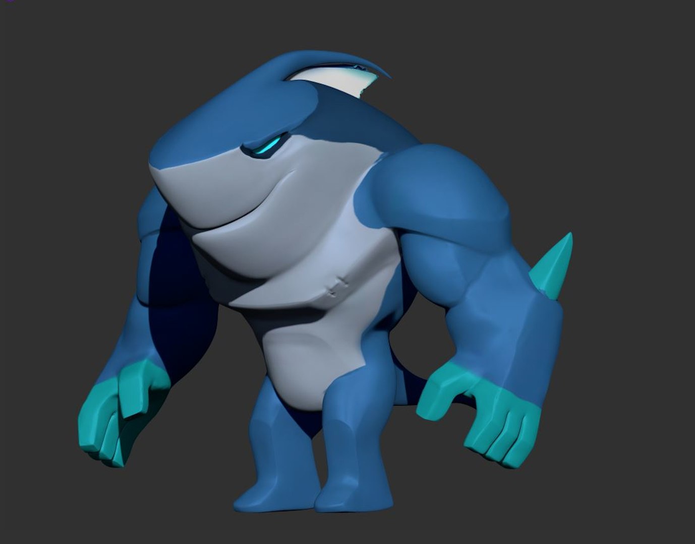 Ice Shark ZBrush ZTL Sculpt 3D Model - TurboSquid 1736825