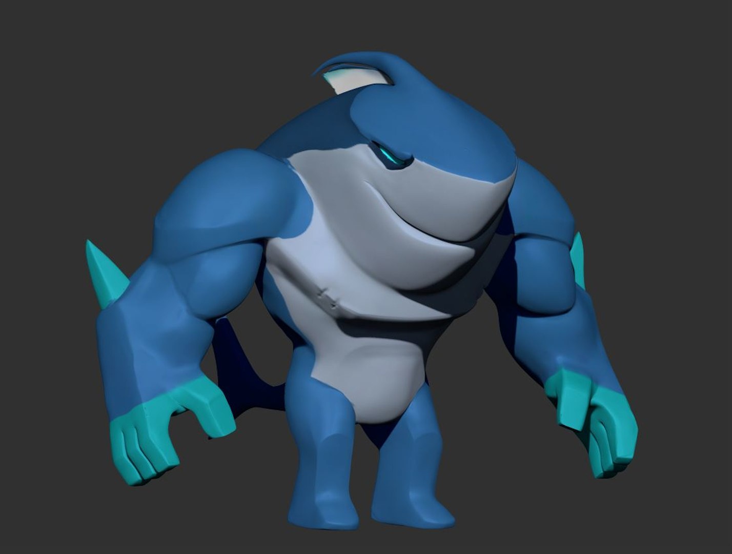 Ice Shark ZBrush ZTL Sculpt 3D Model - TurboSquid 1736825