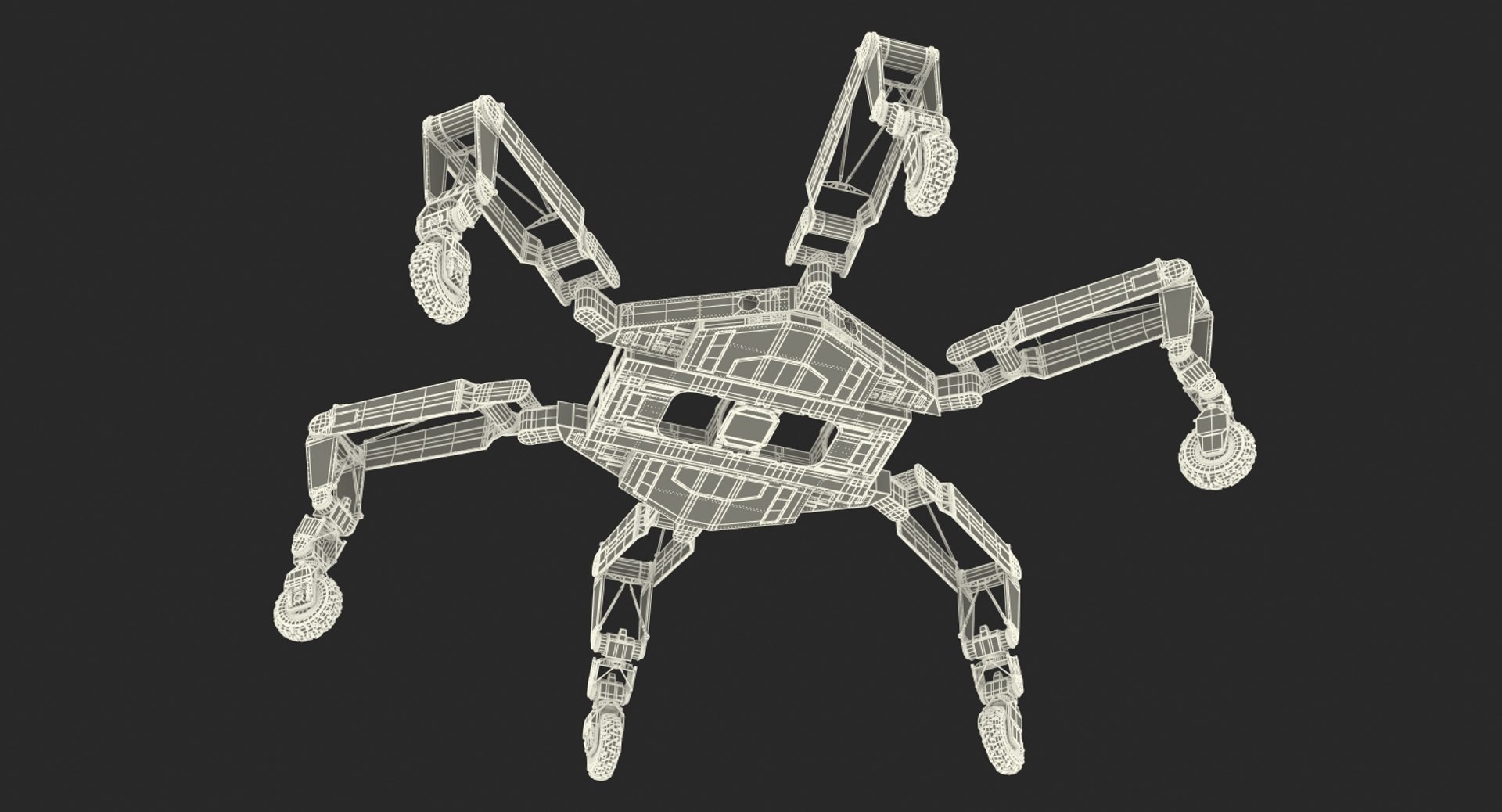 Legged Robotic Lunar Rover 3D Model - TurboSquid 1317983