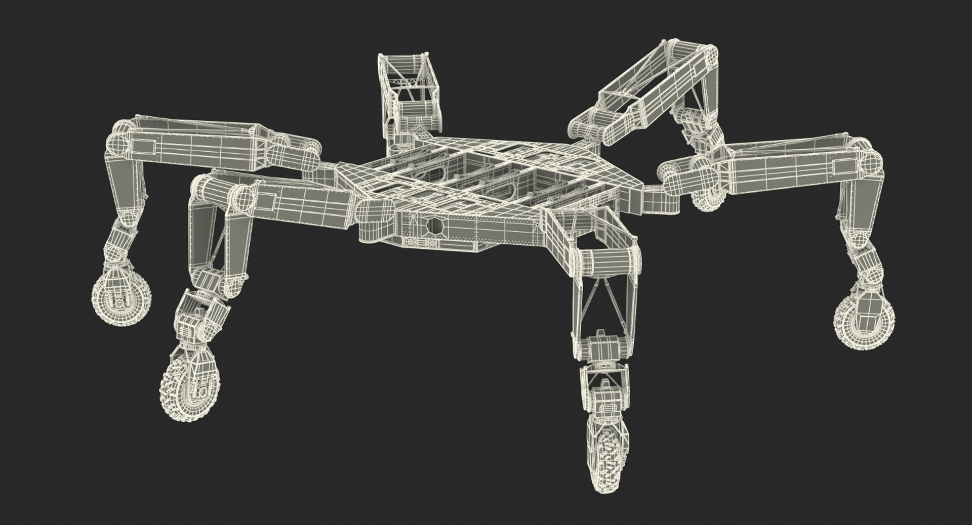 Legged Robotic Lunar Rover 3D Model - TurboSquid 1317983