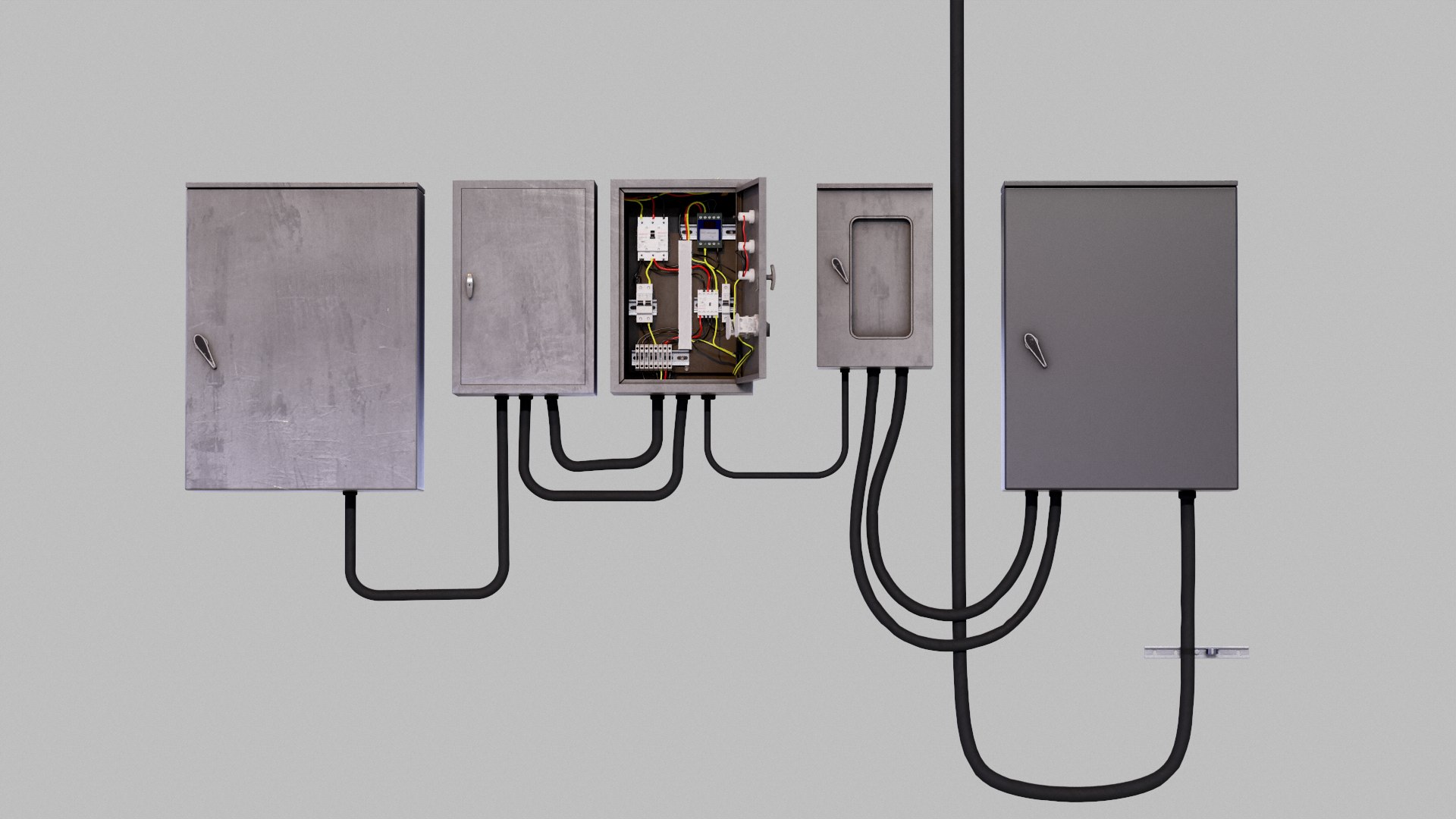 Electrical Box 3D Model - TurboSquid 1764468