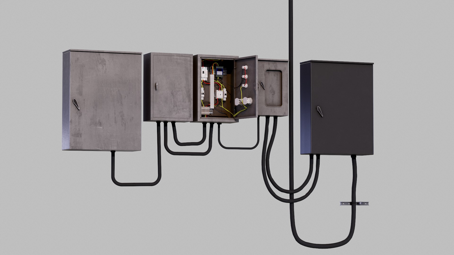 Electrical Box 3D Model - TurboSquid 1764468