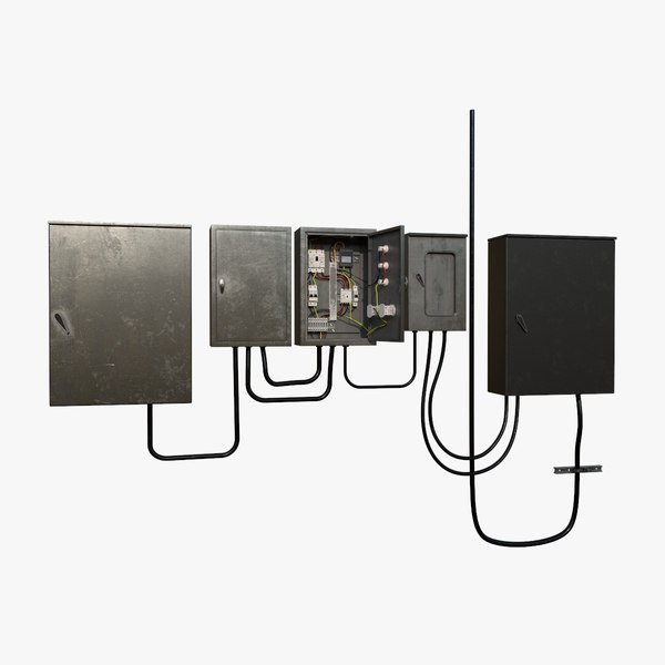 Electrical Box 3D model - TurboSquid 1764468