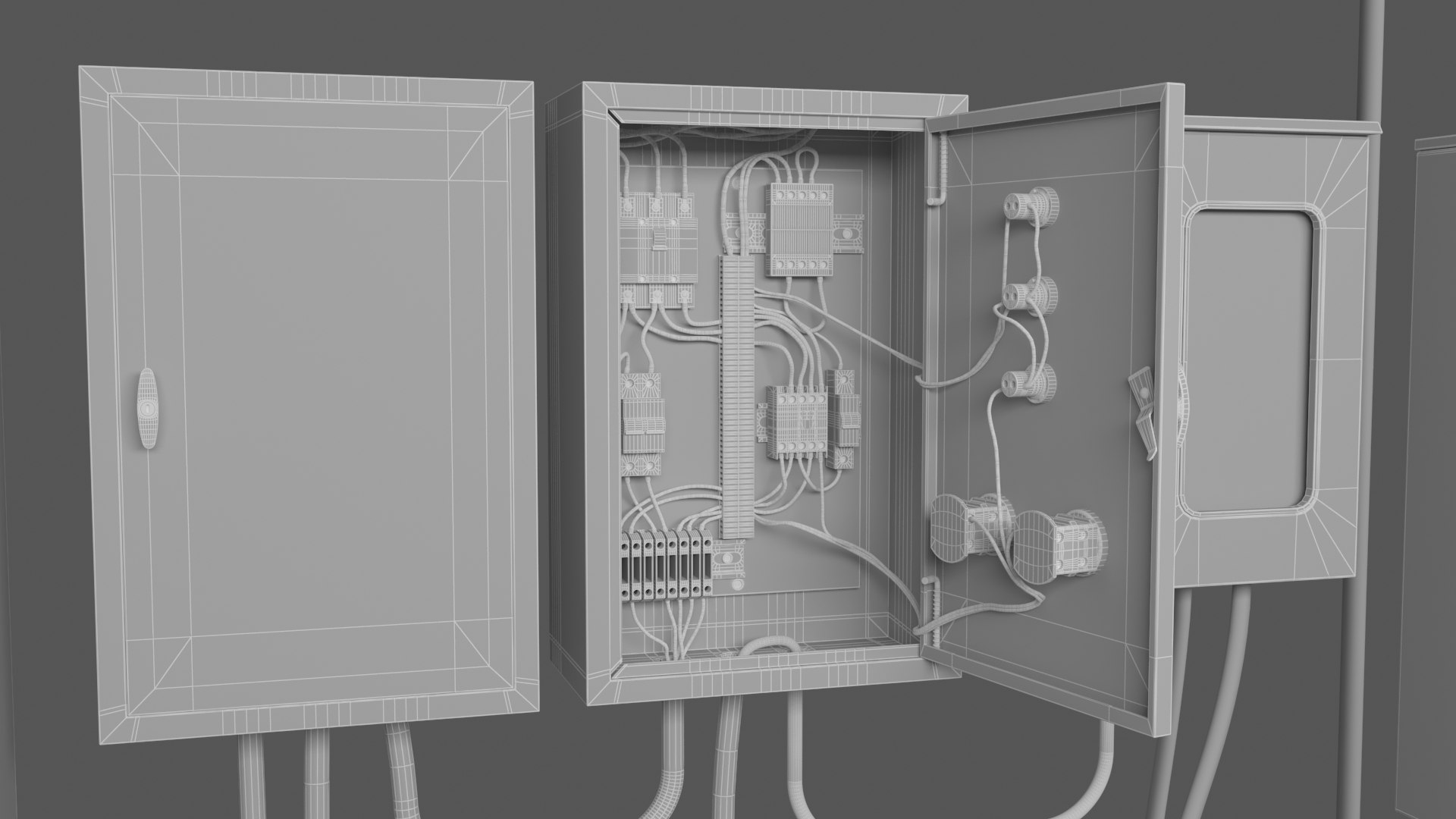 Electrical Box 3D Model - TurboSquid 1764468