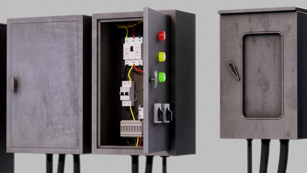 Electrical Box 3D model - TurboSquid 1764468