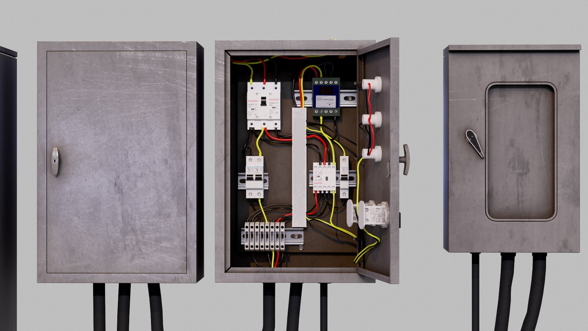 Electrical Box 3D Model - TurboSquid 1764468