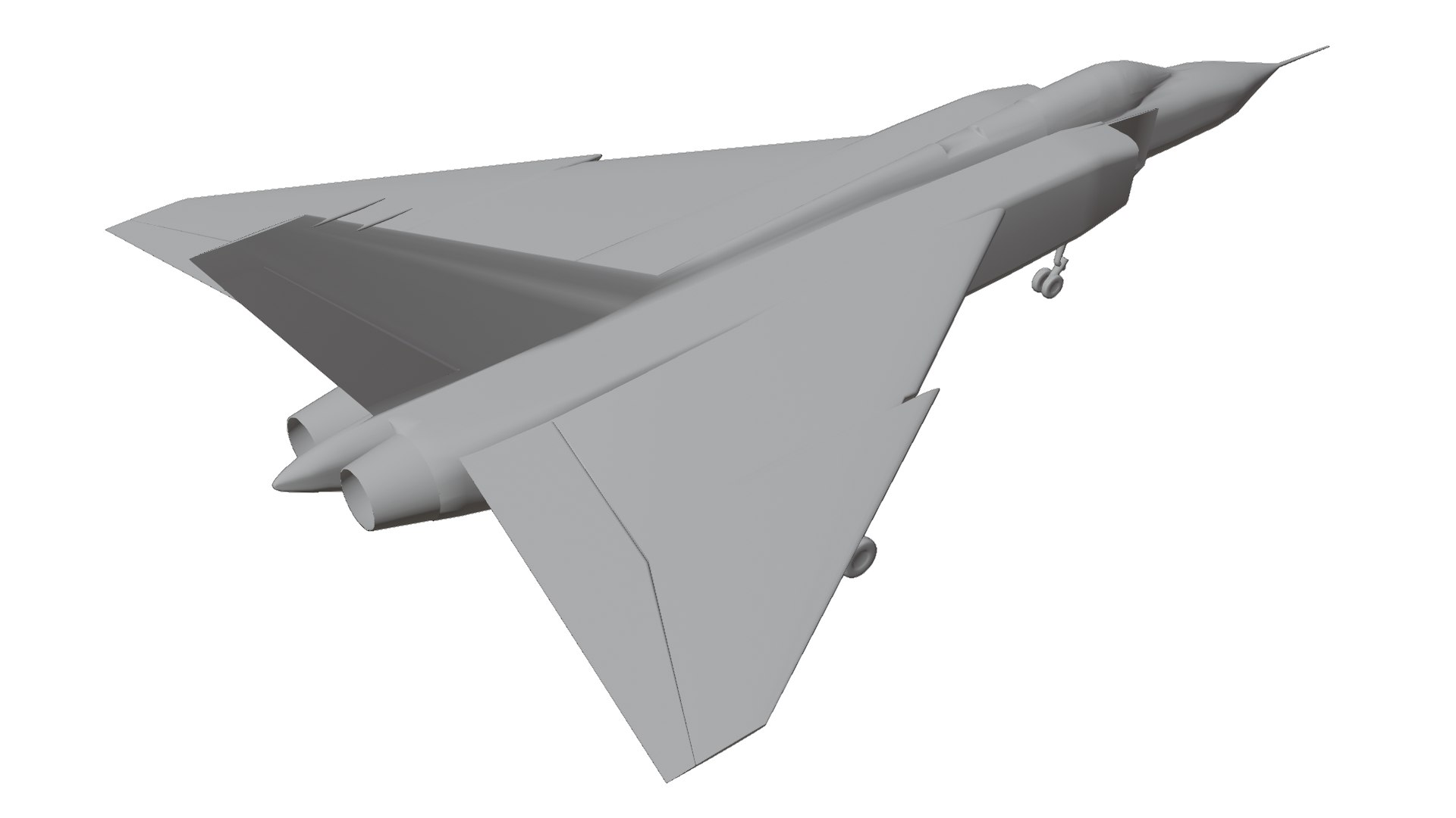 Fighter Avro-Arrow 3D - TurboSquid 2101507