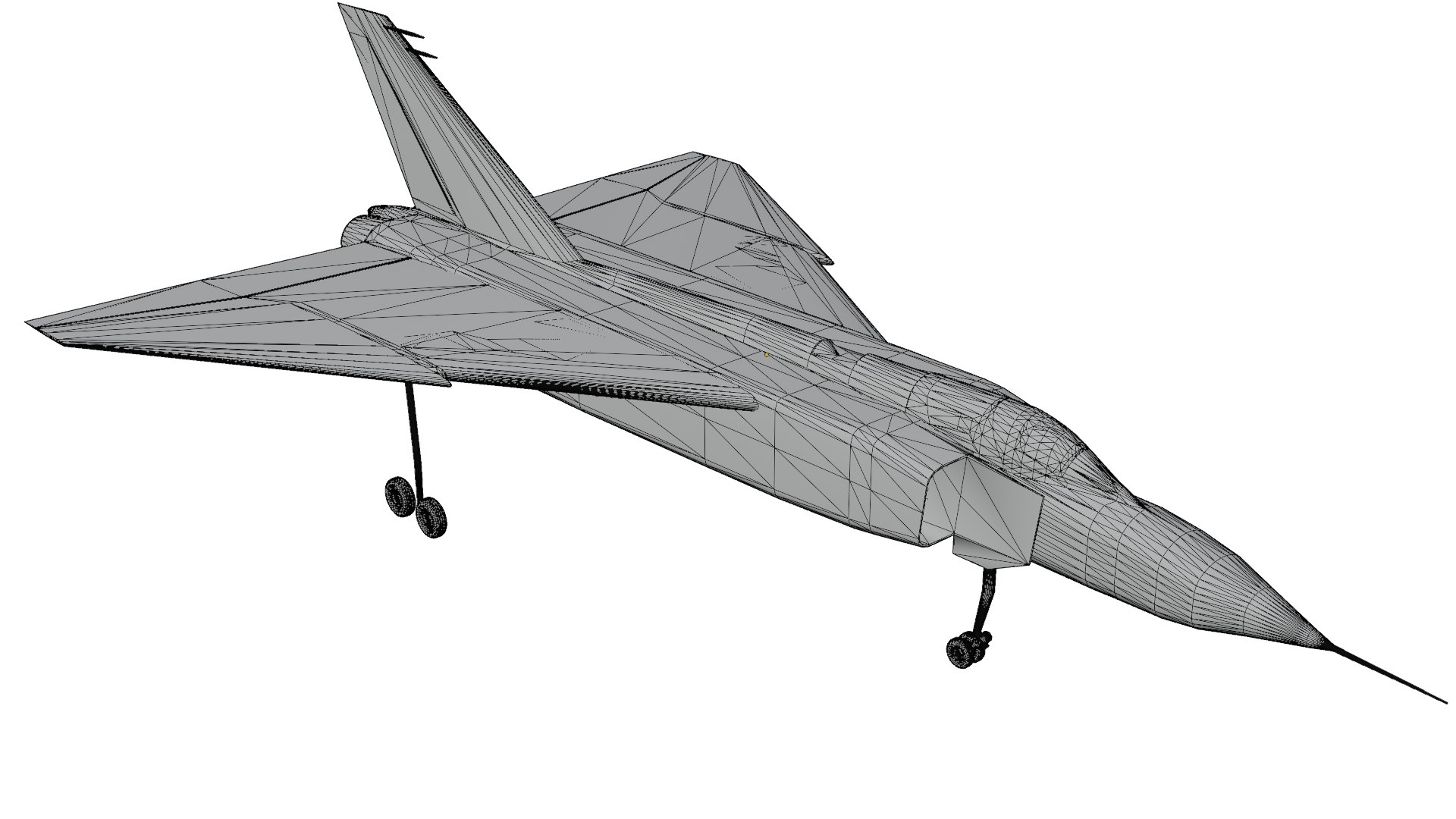 Fighter Avro-Arrow 3D - TurboSquid 2101507