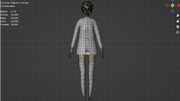 3D Dolly Girl model - TurboSquid 1998635
