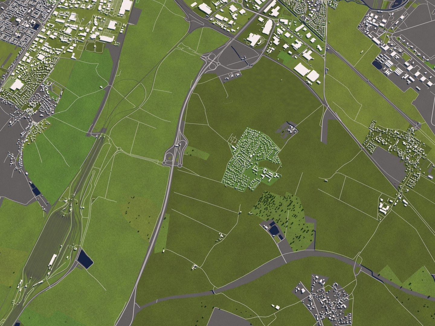 3D Model Buildings Houses Maps - TurboSquid 1487682