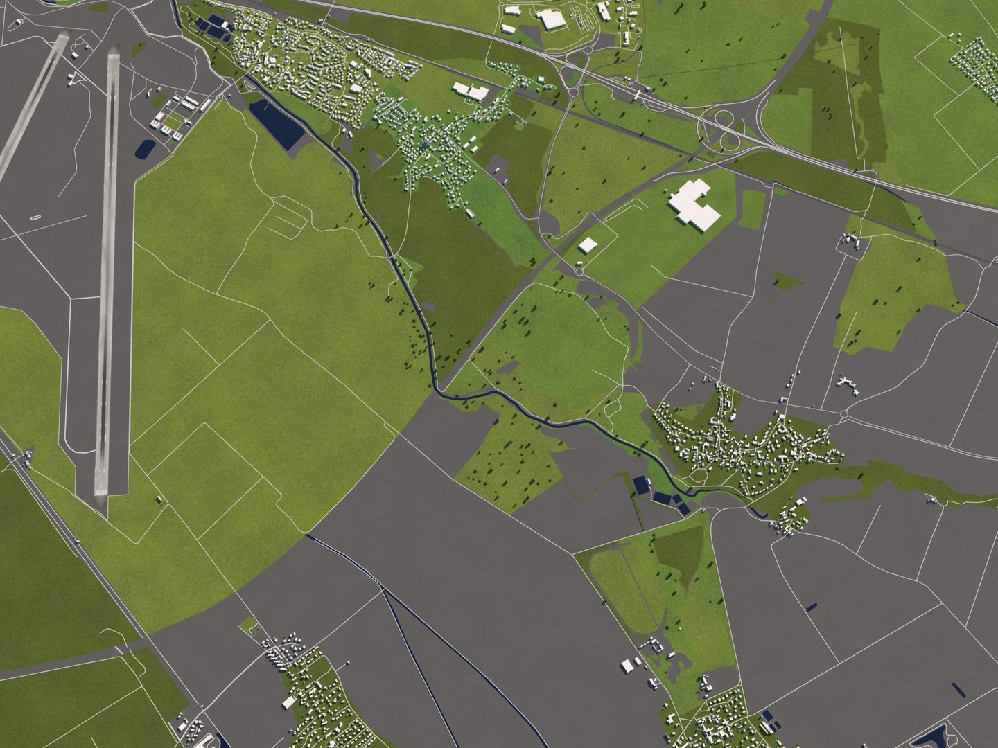 3D Model Buildings Houses Maps - TurboSquid 1487682